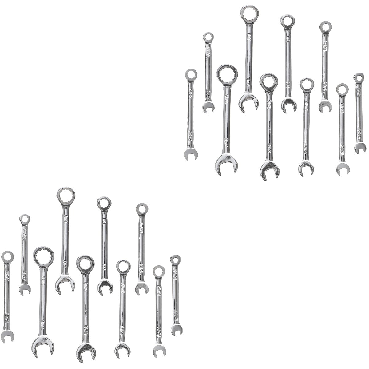 WORGEOUS 20 pcs Steel Wrenches Mini Spanners Multifunctional Spanners ...