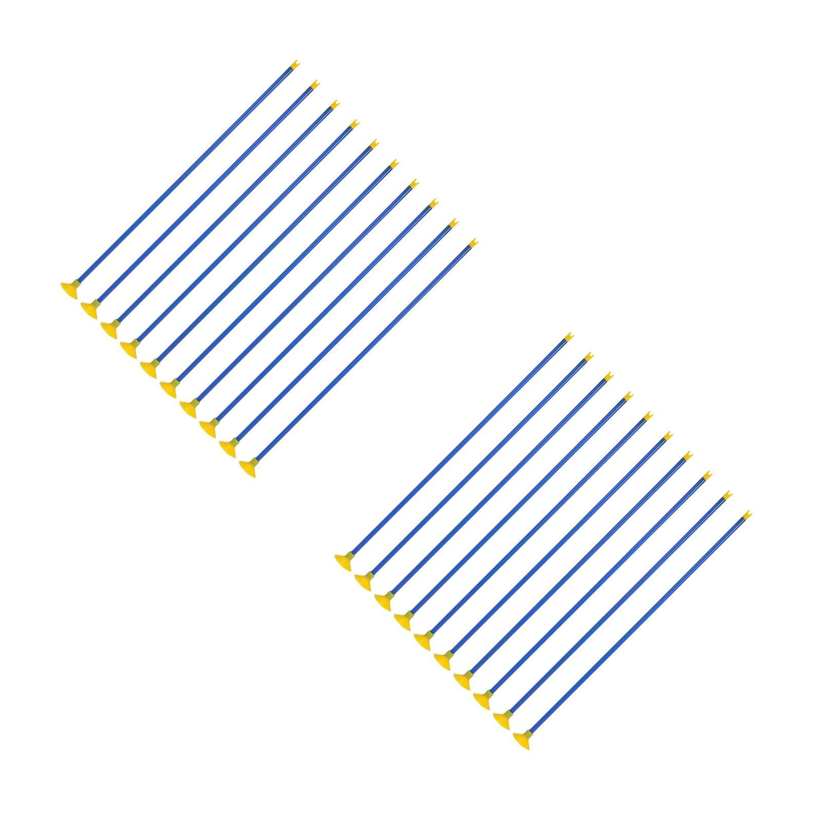WORGEOUS 20 pcs Suction Cup Training Arrows Replacement Arrows For Kids ...