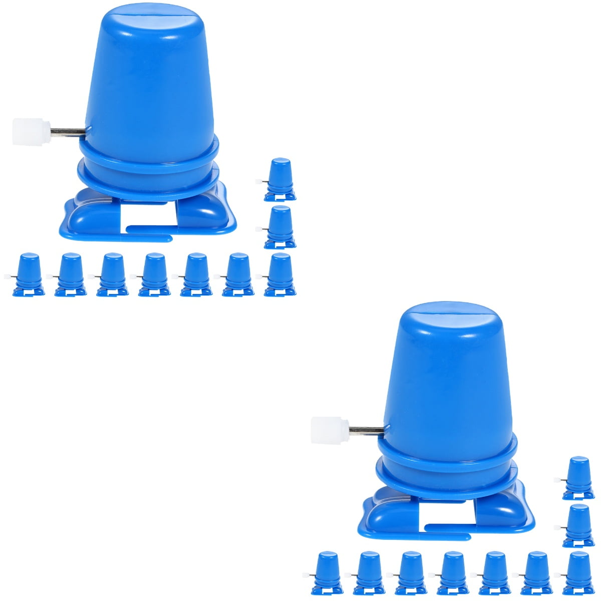 WORGEOUS 20 pcs Walking Robot Toy With Clockwork Legs Children Diy Mini ...