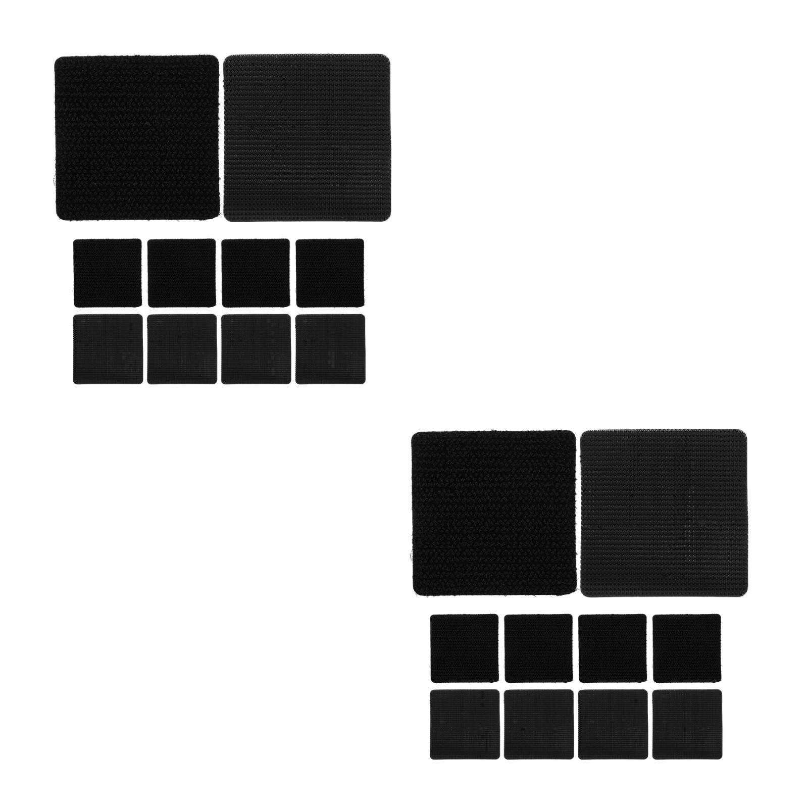 WORGEOUS 20 sets Car Floor Mat Fixing Tape Hook And Loop Adhesive Car ...