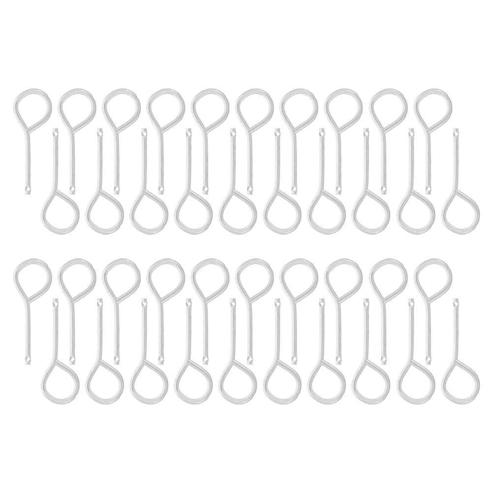 WORGEOUS 200 Pcs Double-sided Door Lock Fire Extinguisher Latch ...