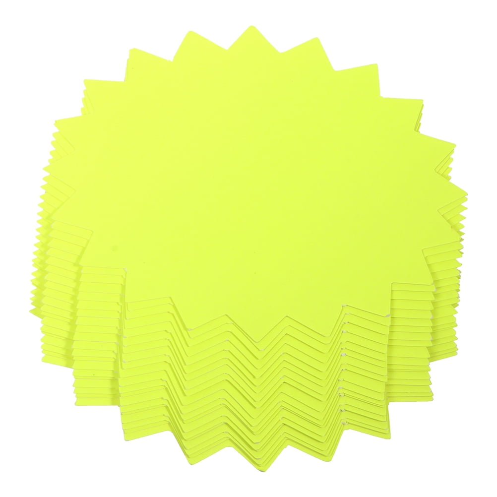 WORGEOUS 200 Pcs Shaped Price Sign Price Tags Price Display Paper ...