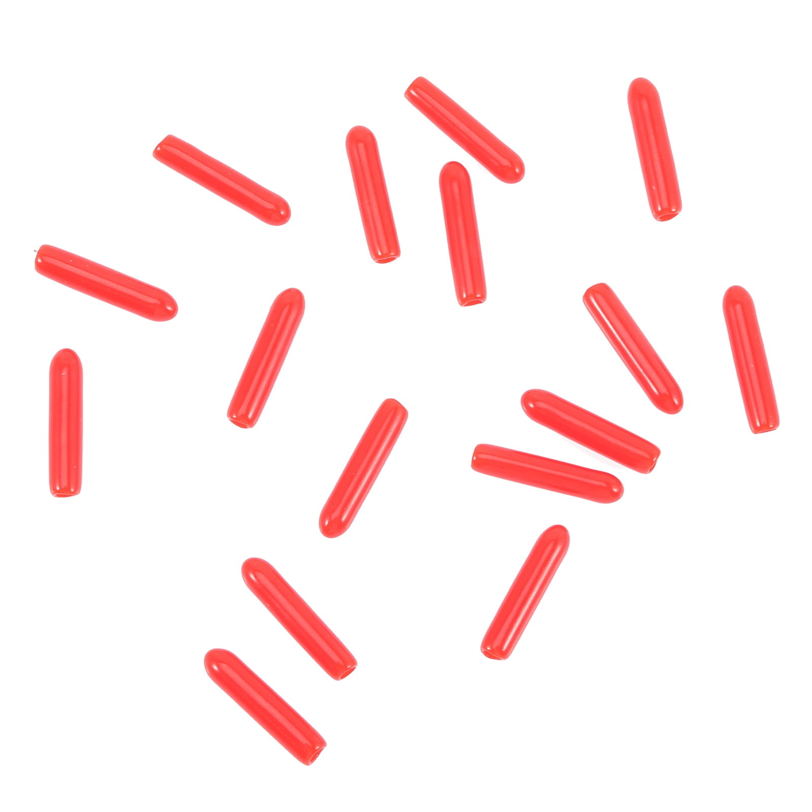 WORGEOUS 200 Pcs Soldering Wire Electrical Rubber Cap PVC Screw Covers ...