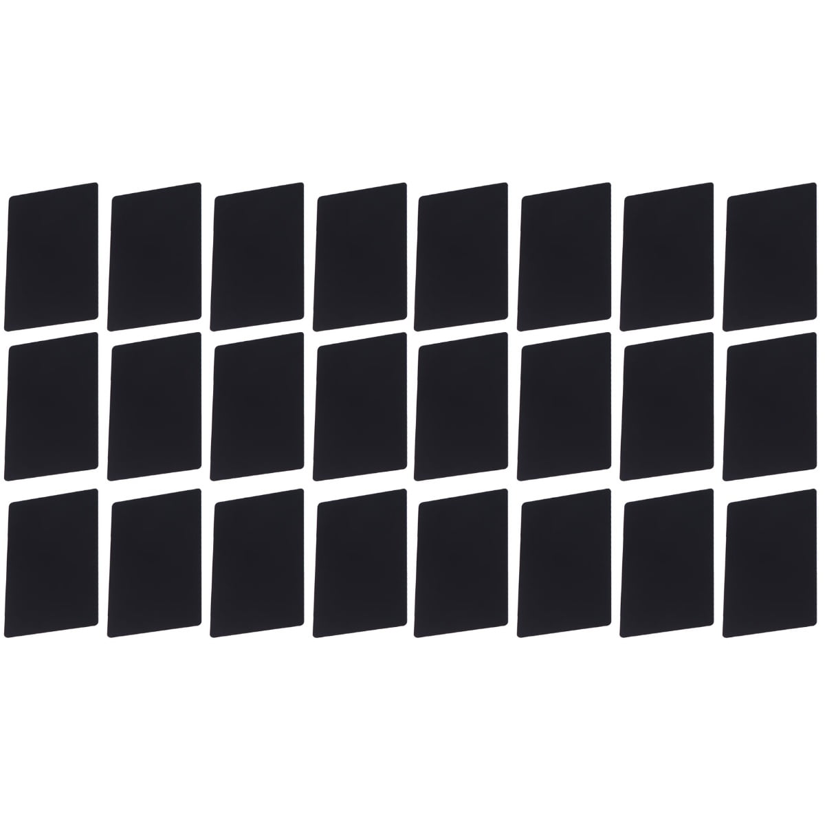 WORGEOUS 200 pcs Metal Business Name Cards 0.2mm Aluminium Sheet DIY ...