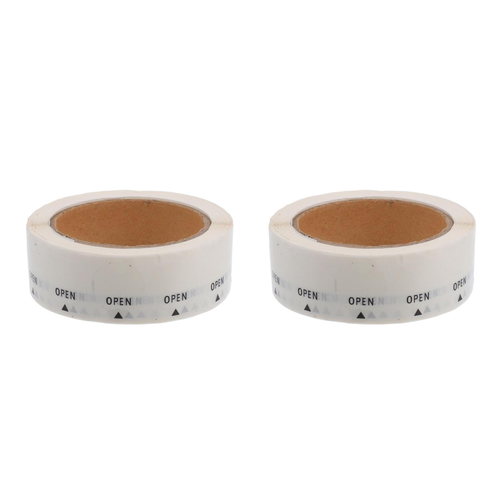 WORGEOUS 2000 Pcs Open Stickers Label Transparent Circle Stickers ...