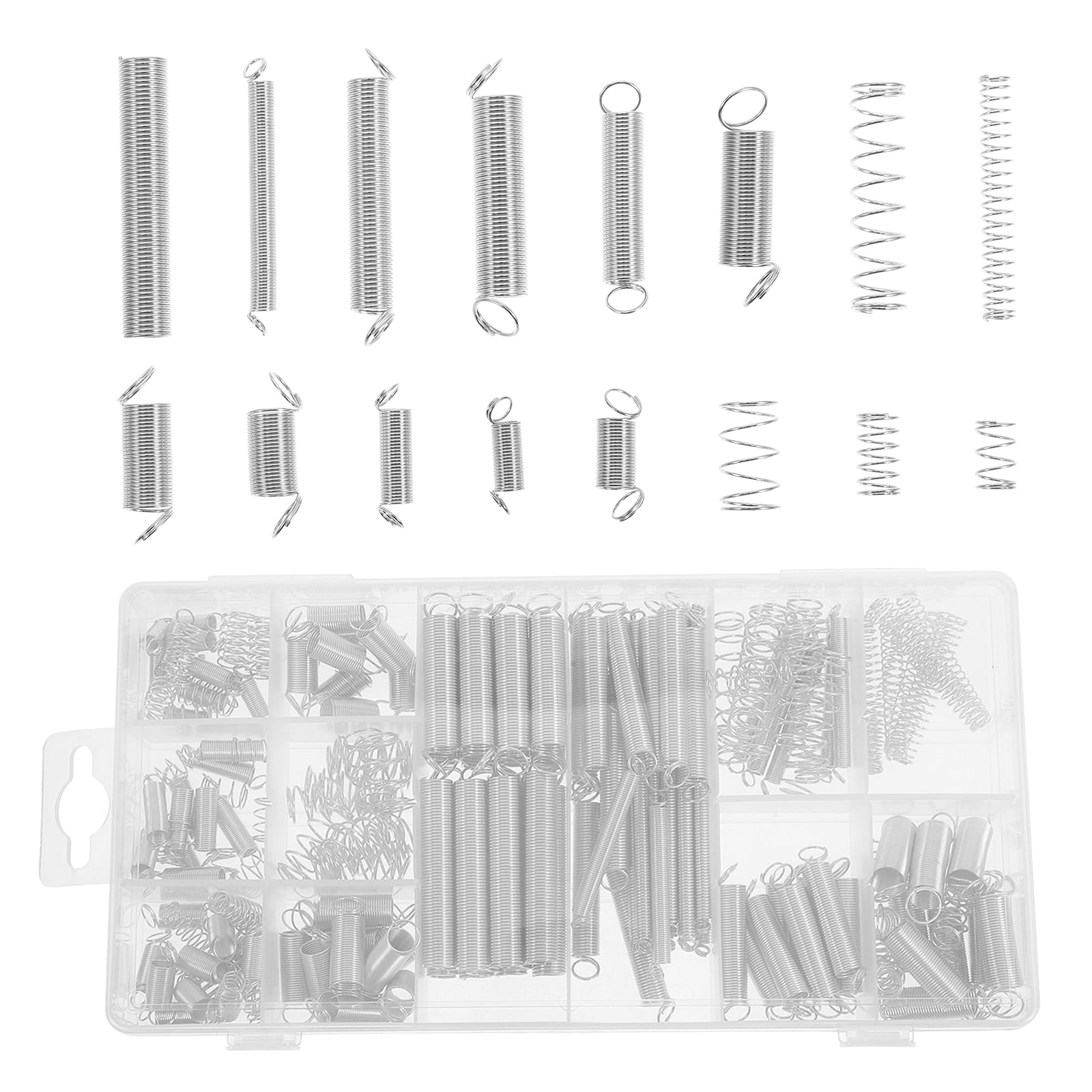 WHAMVOX 200Pcs Assorted Compression Springs in Various Sizes for DIY ...
