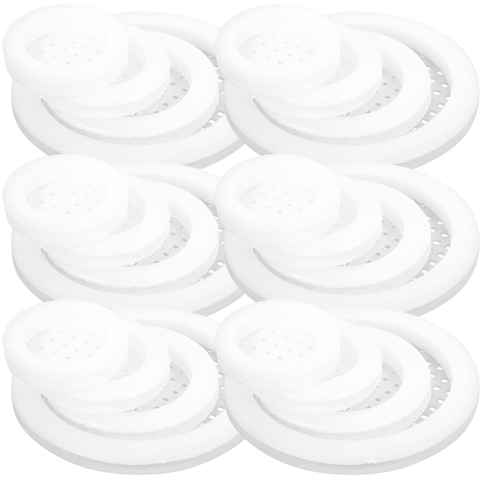 WORGEOUS 200pcs Furnitre Air Vent Hole Cabinet Ventilation Air Vent ...