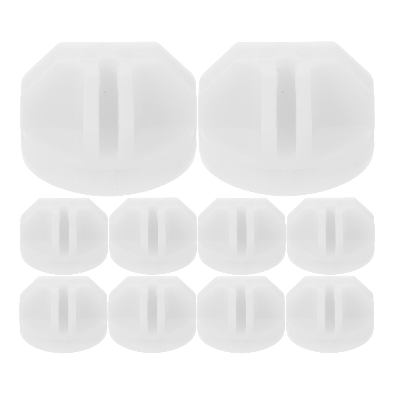 WORGEOUS 20PCS Wire Cube Connectors DIY Cube Organizer Buckles Wire ...