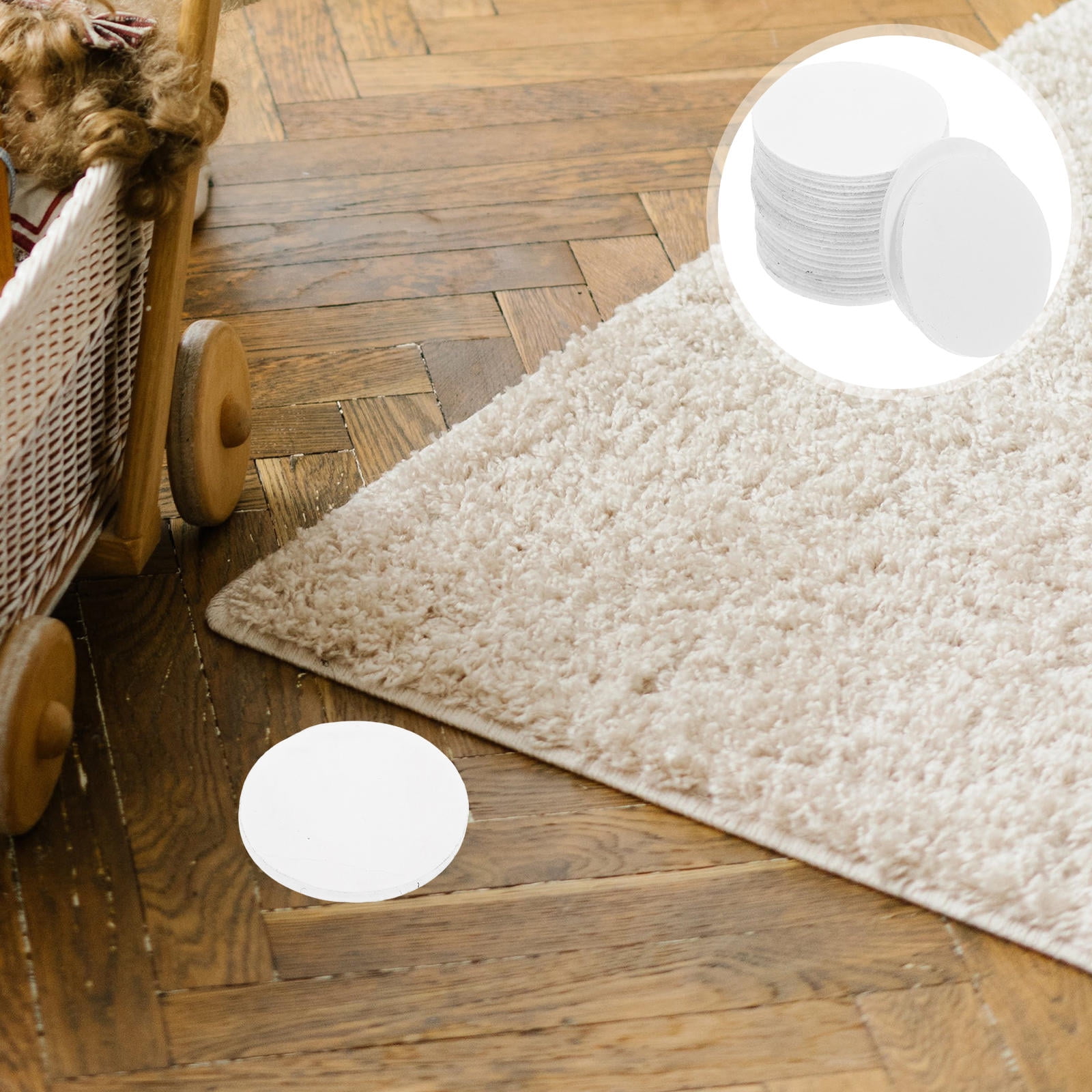 BESTYASH WORGEOUS White Nylon Polyester Blend Round Fastening Anti Slip ...