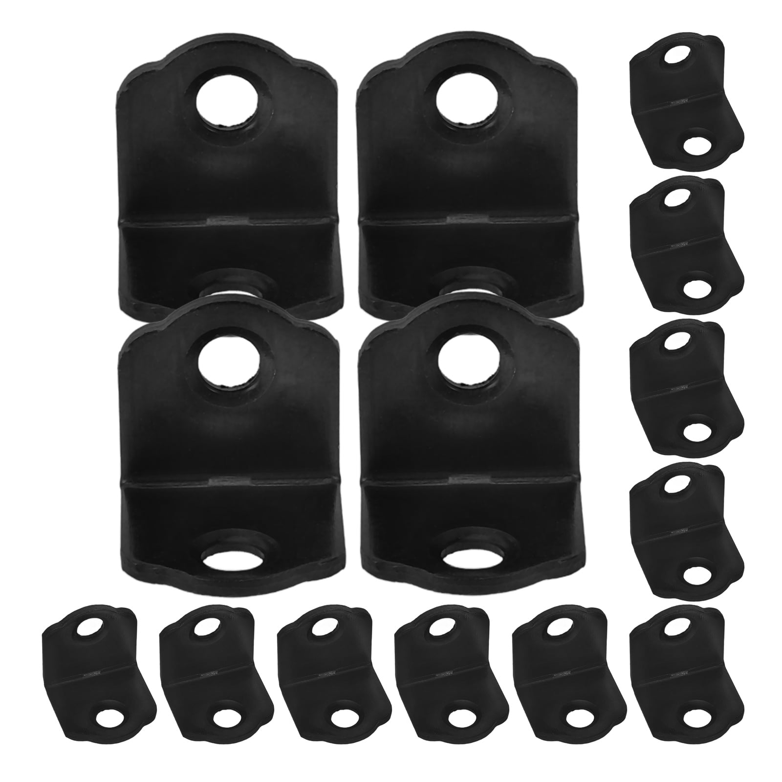 WORGEOUS 20Pcs Angle Brackets Corner Braces Right Angle Brackets Heavy ...