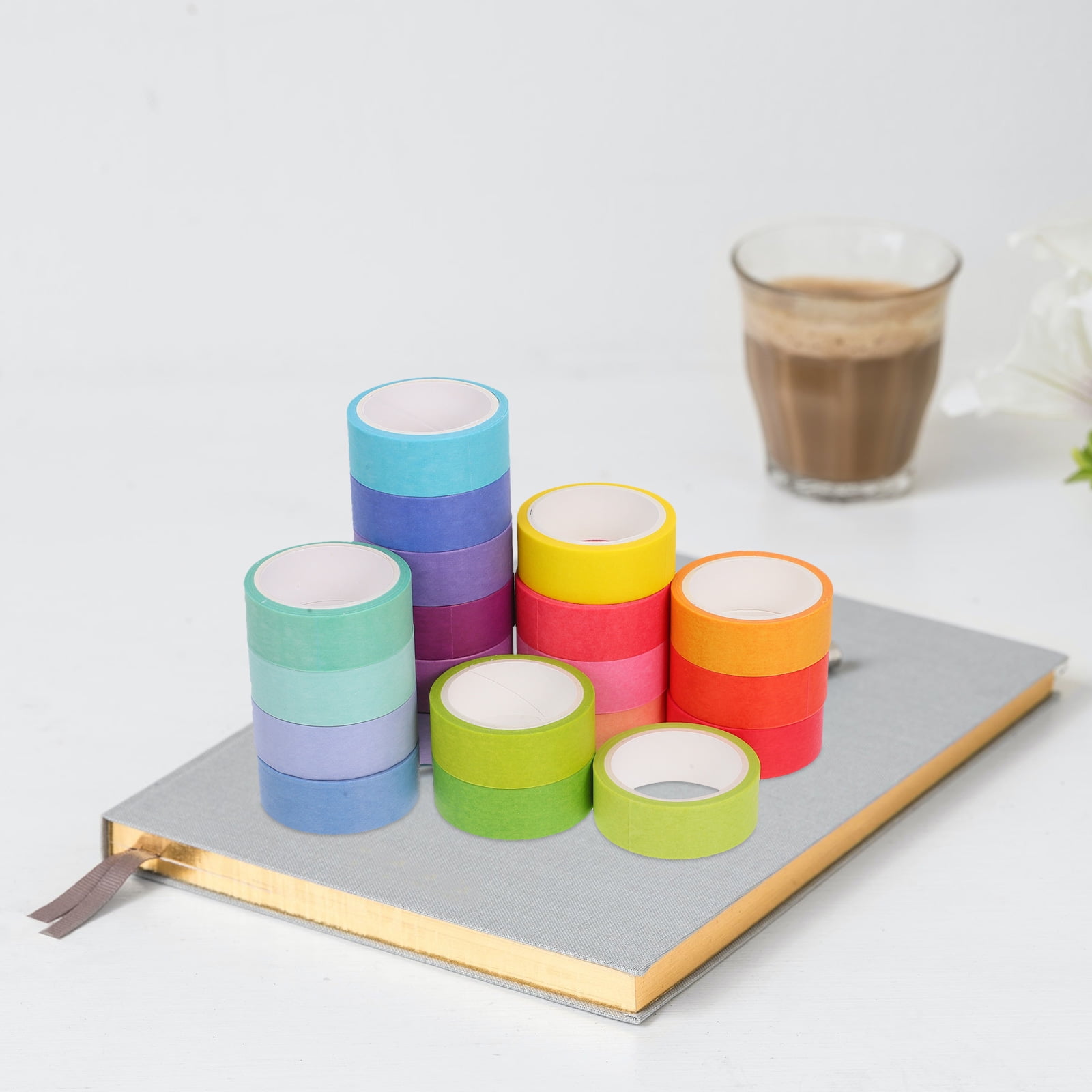 BESTYASH Washi Tape Set for Crafting and Wrapping with High Adhesive ...