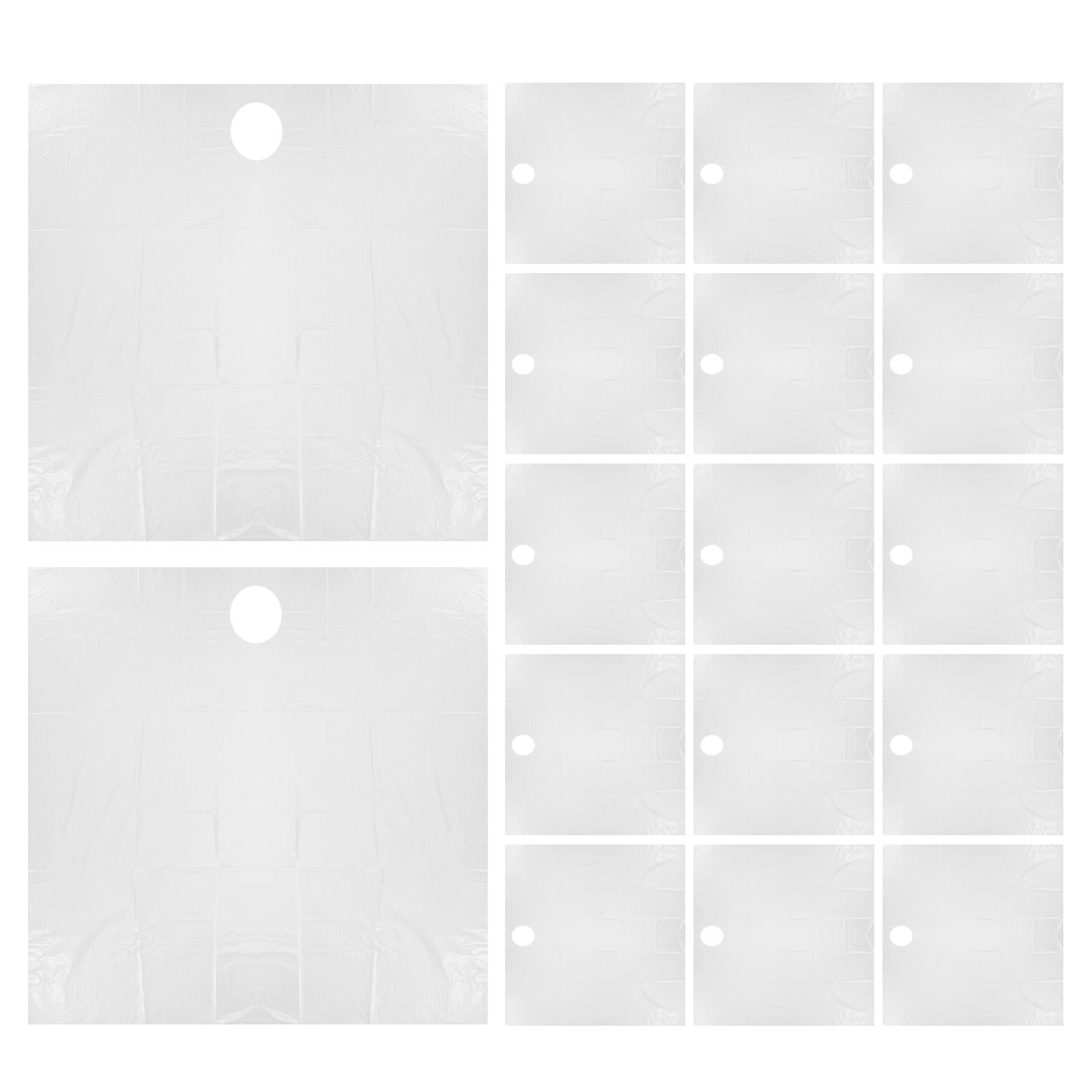 WORGEOUS 20Pcs Multi-function Beard Catcher Sheet Replaceable Beard ...