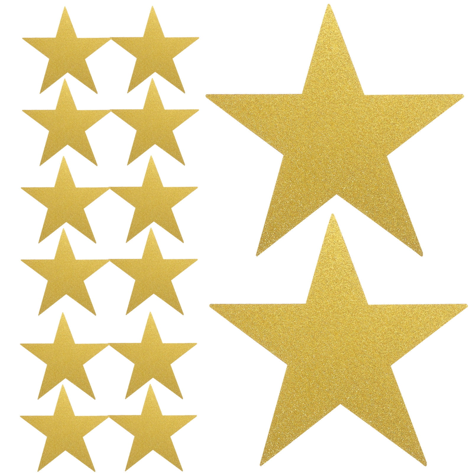 WORGEOUS 20Pcs Pentagram Paper Cutouts Decorative DIY Paper Cutouts ...