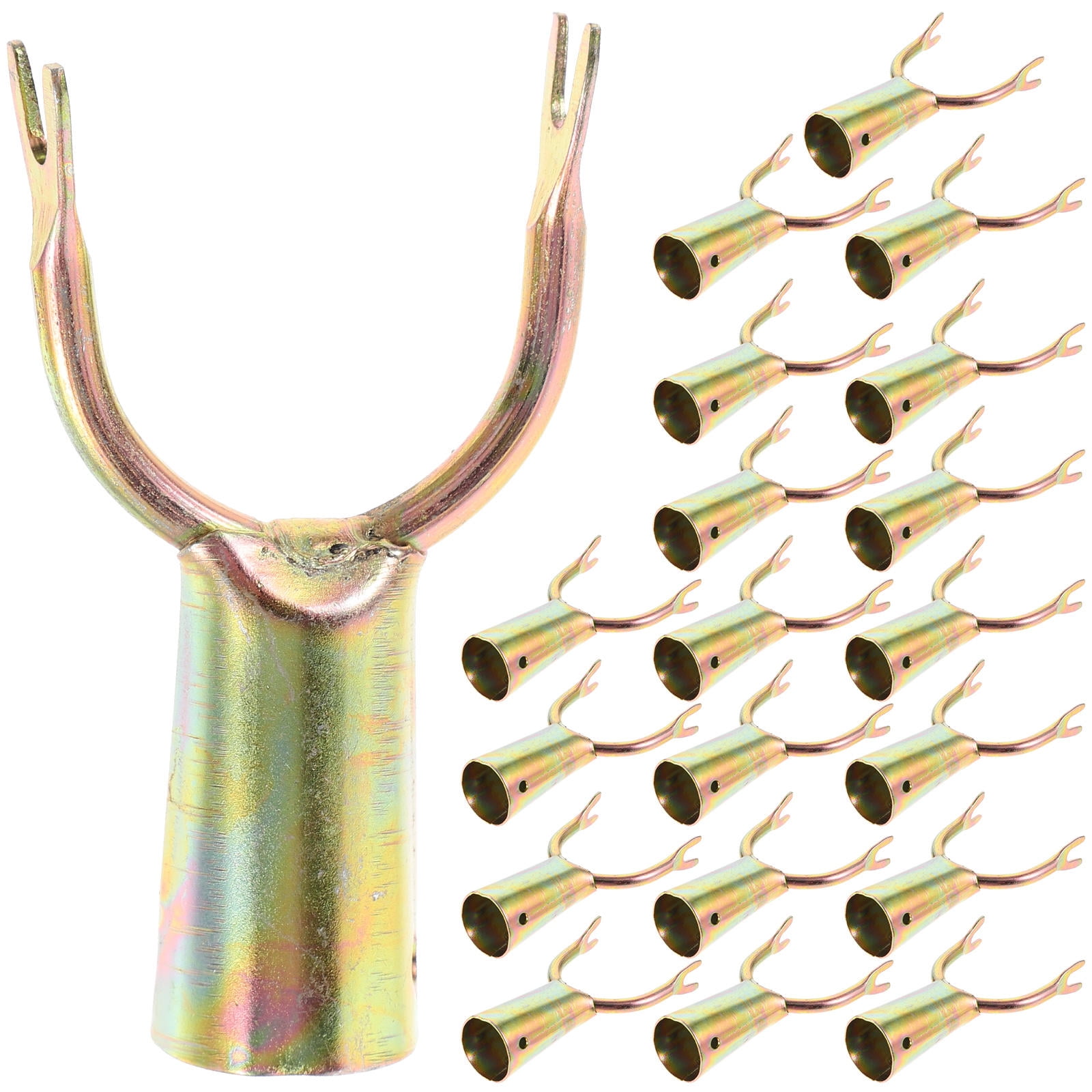 WORGEOUS 20Pcs Stick Pole Hook Clothes Drying Pole Heads Clothes Pole ...