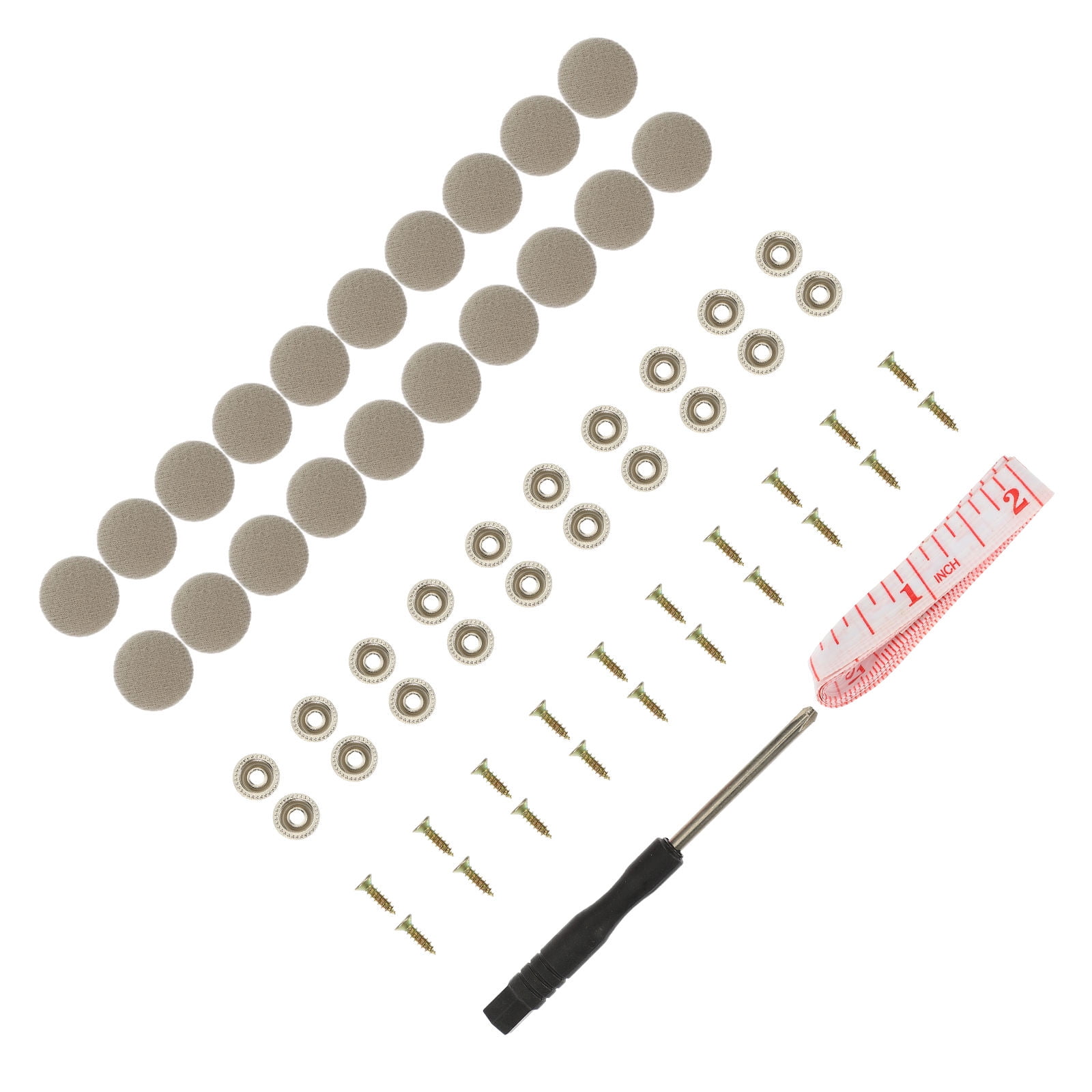 WORGEOUS 20pcs Car Roof Lining Repair Kit Car Roof Headliner Buttons ...