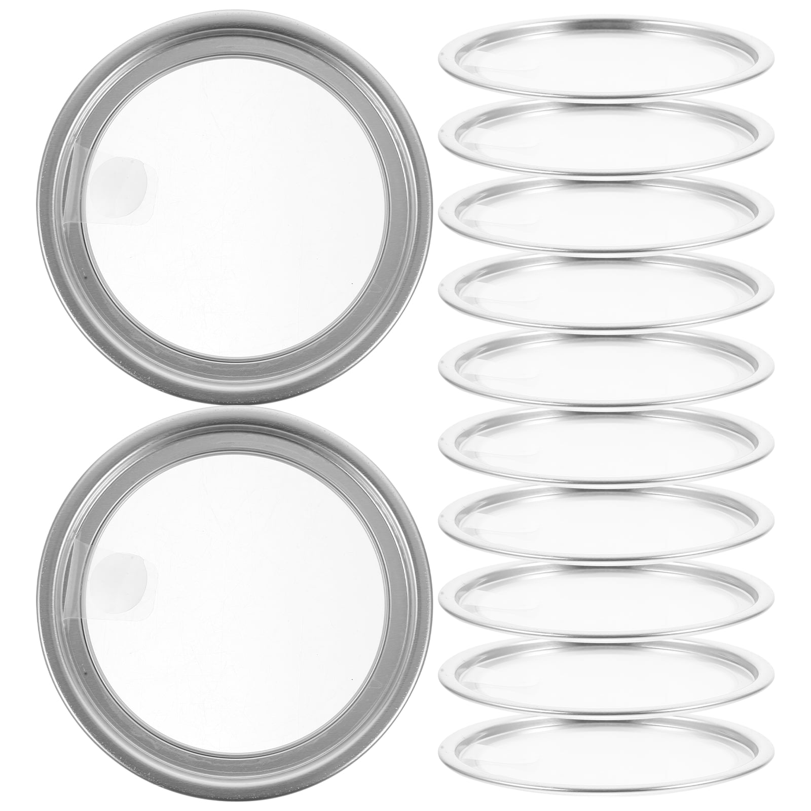 FUEENIRVA 20Pcs Practical Aluminum Can Covers with Leakproof Seal for ...