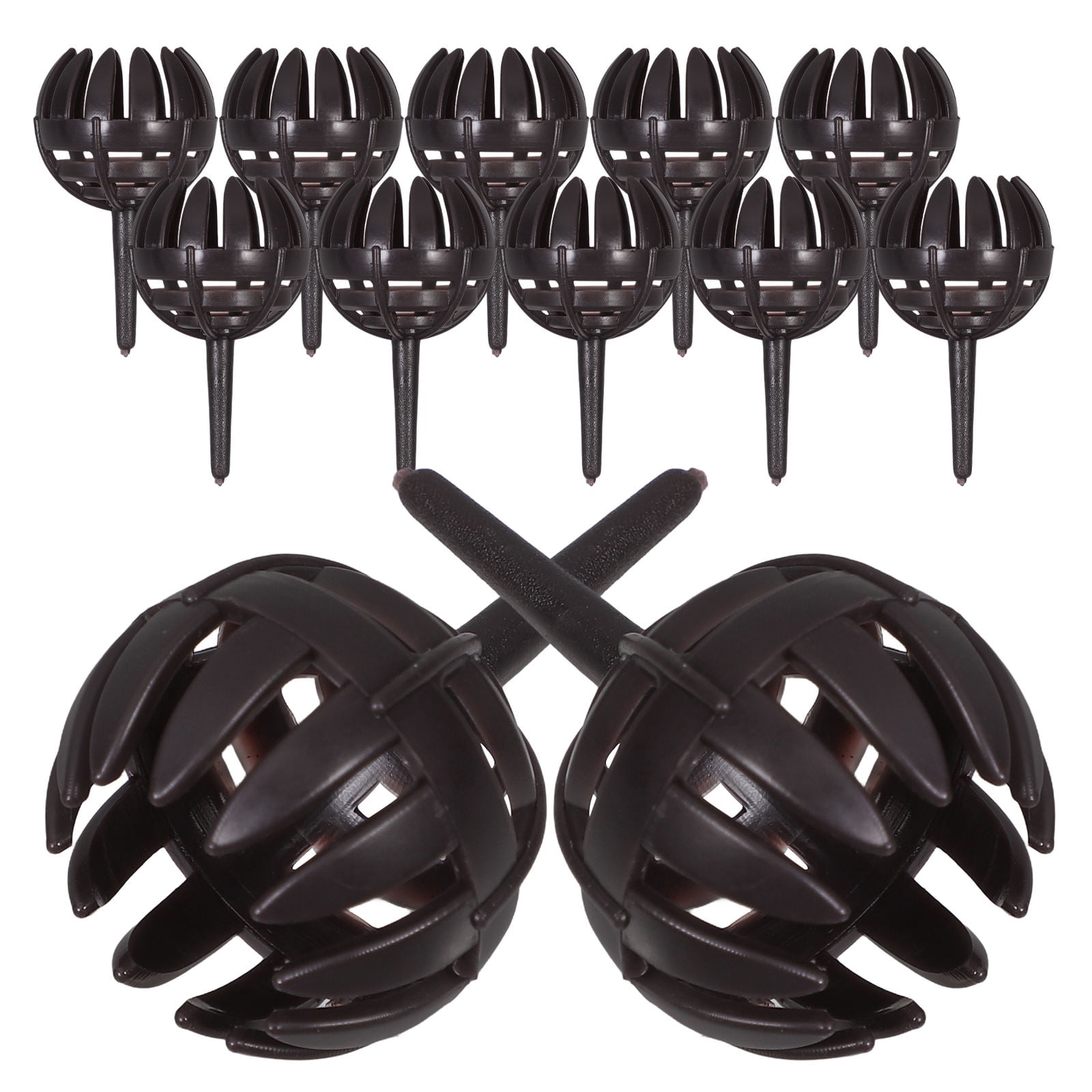 WORGEOUS 20pcs Fertilizer Mesh Baskets Bonsai Fertilizer Basket Plastic ...