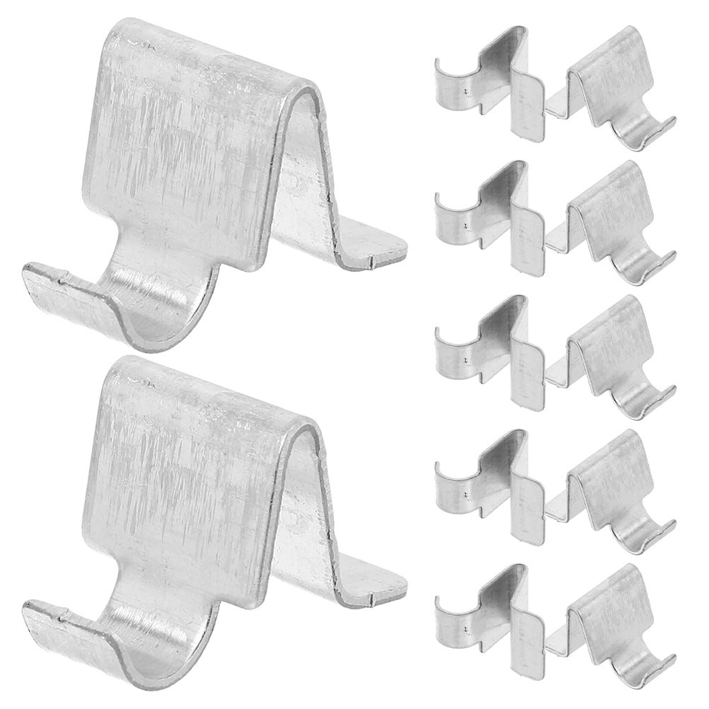WORGEOUS 20 Pcs Book Shelving Safety Brackets Cabinet Shelf Supports ...