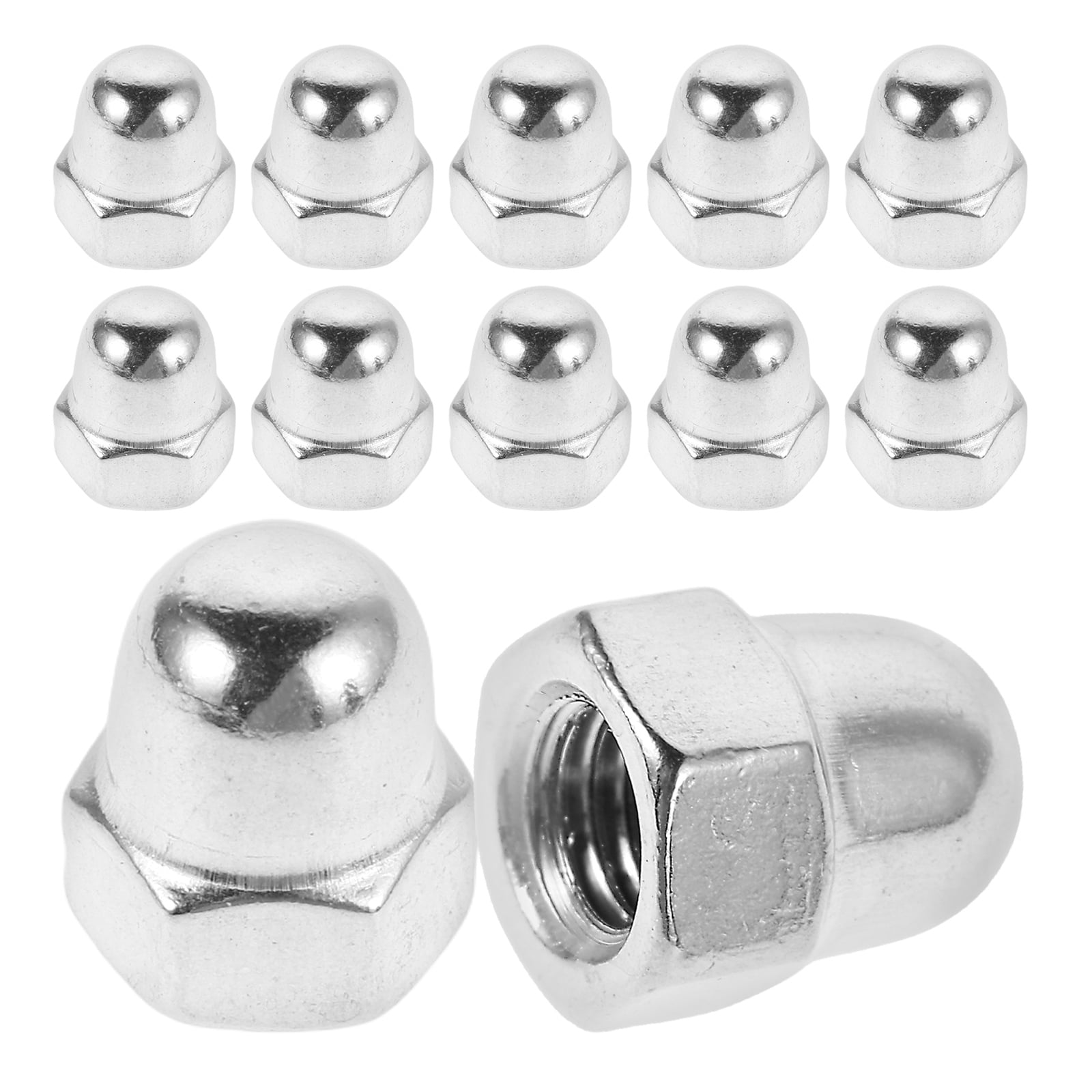 WORGEOUS 20pcs Nut And Bolt Protection Hex Head Bolt Covers Screw Caps ...