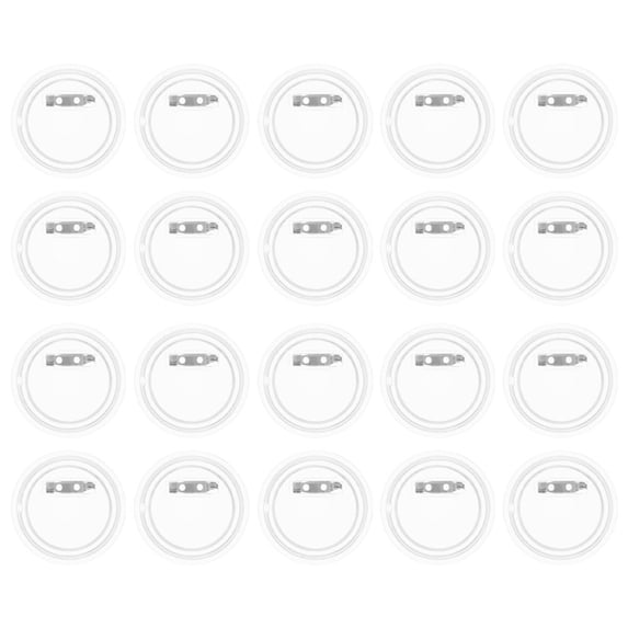 WORGEOUS 20pcs Photo Buttons Badge Materials Pin Making Kit Diy Blank ...