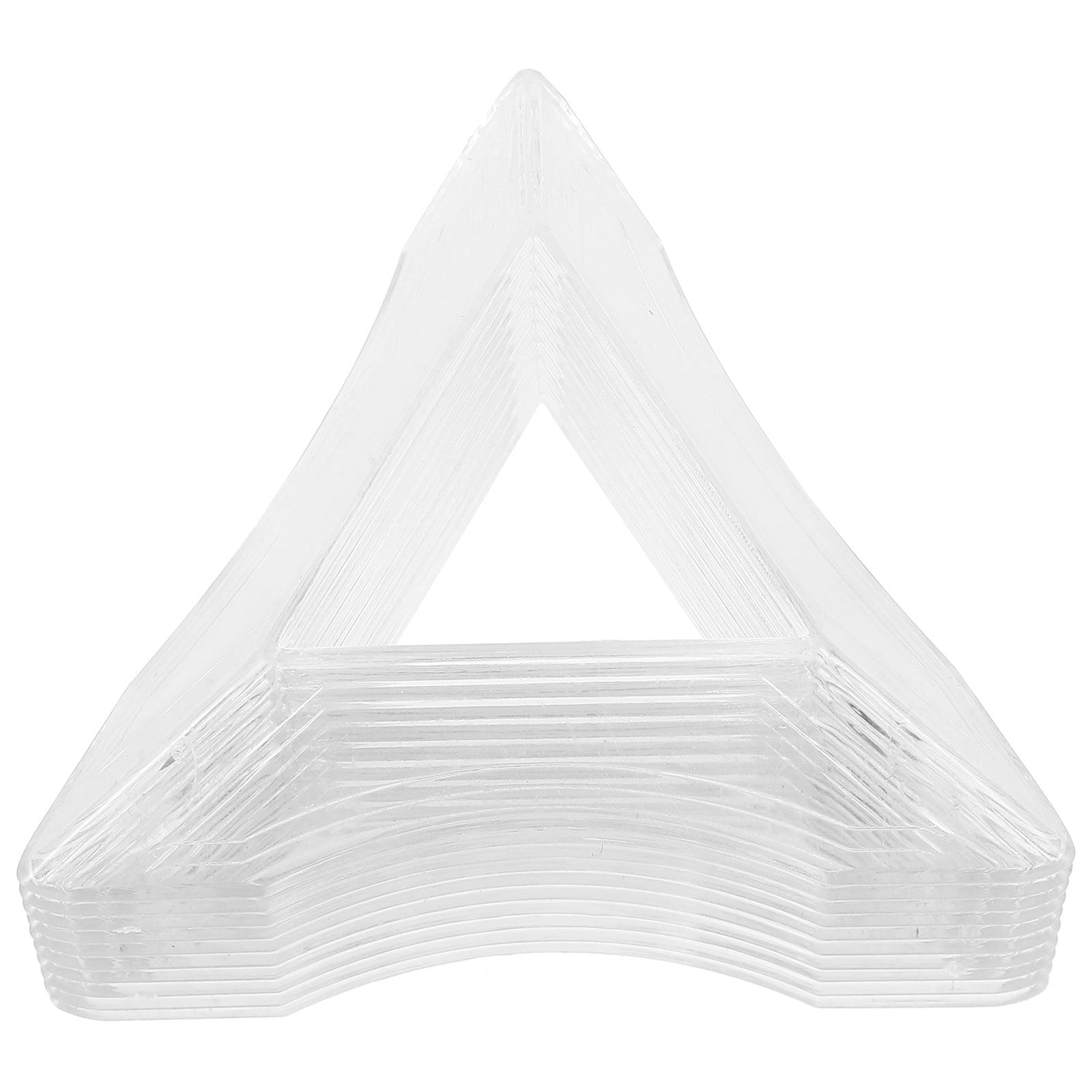 WORGEOUS 20pcs Puzzle Cube Collection Holders Transparent Cube Tripod ...