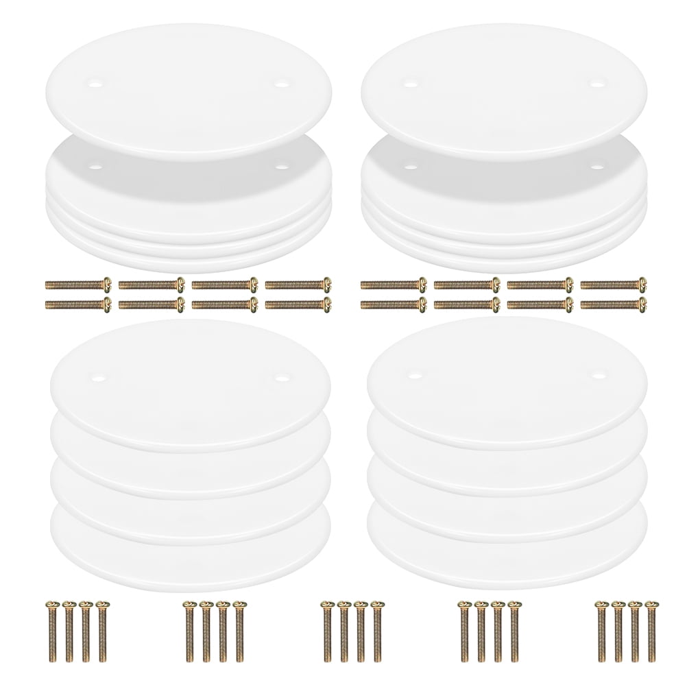 WORGEOUS 20pcs Round Protection Covers Replacement Outlet Protectors ...