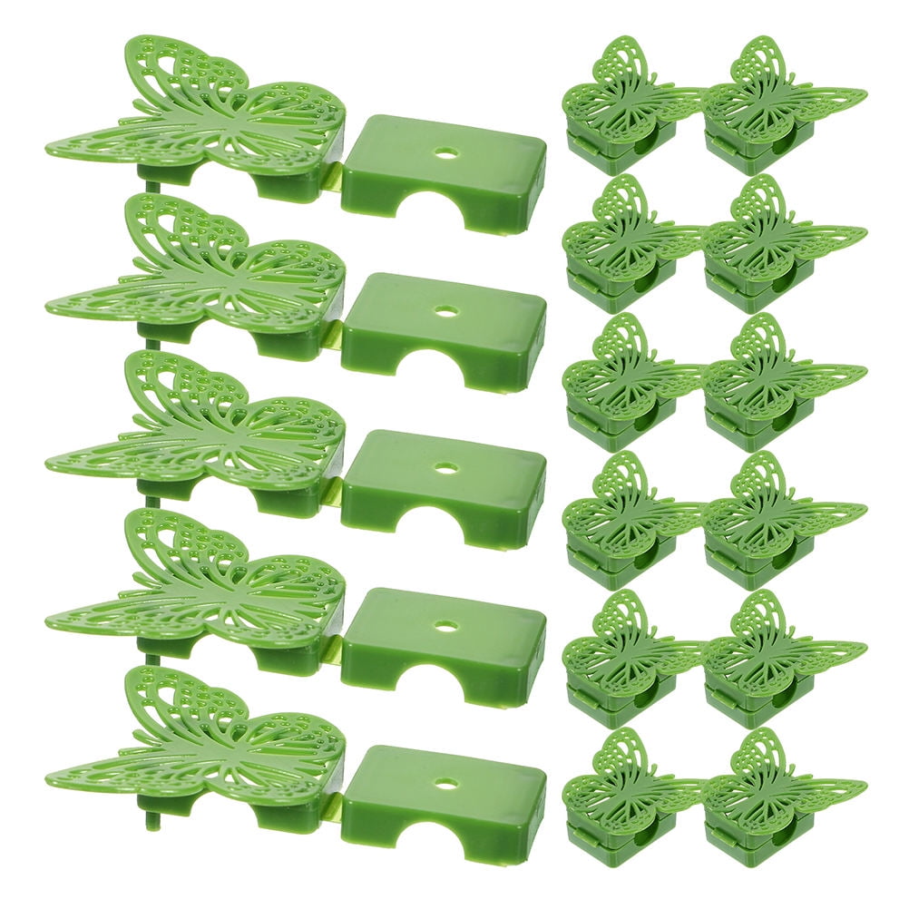 WORGEOUS 20pcs Self-Adhesive Plant Clips Plant Fixer For Wall Vines ...