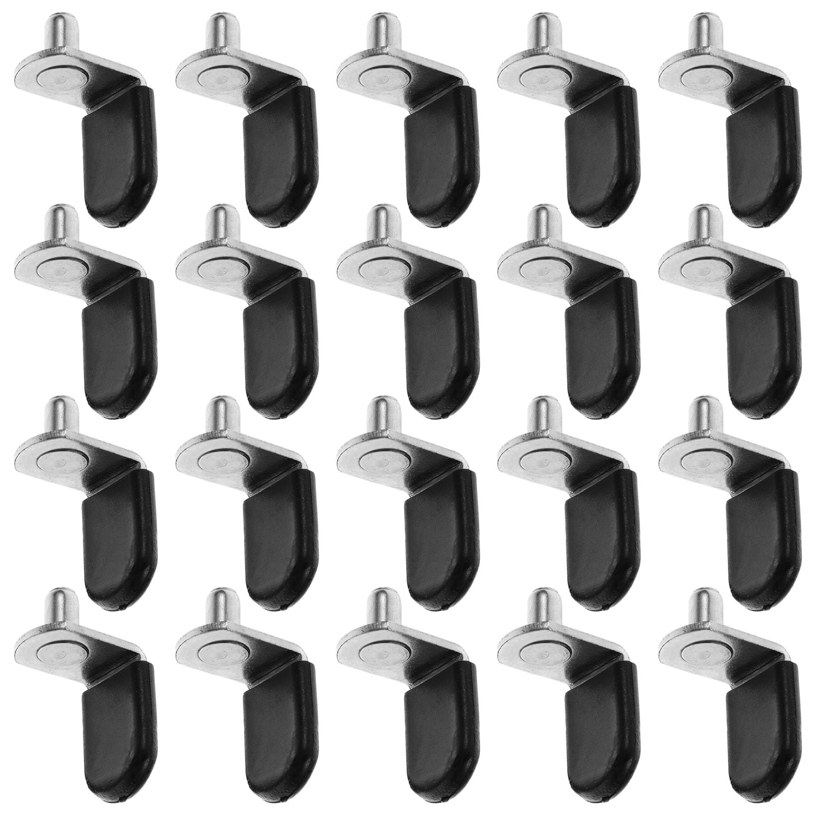 WORGEOUS 20pcs Shelf Bracket Pegs Shelf Support Pegs L Shaped Clips ...