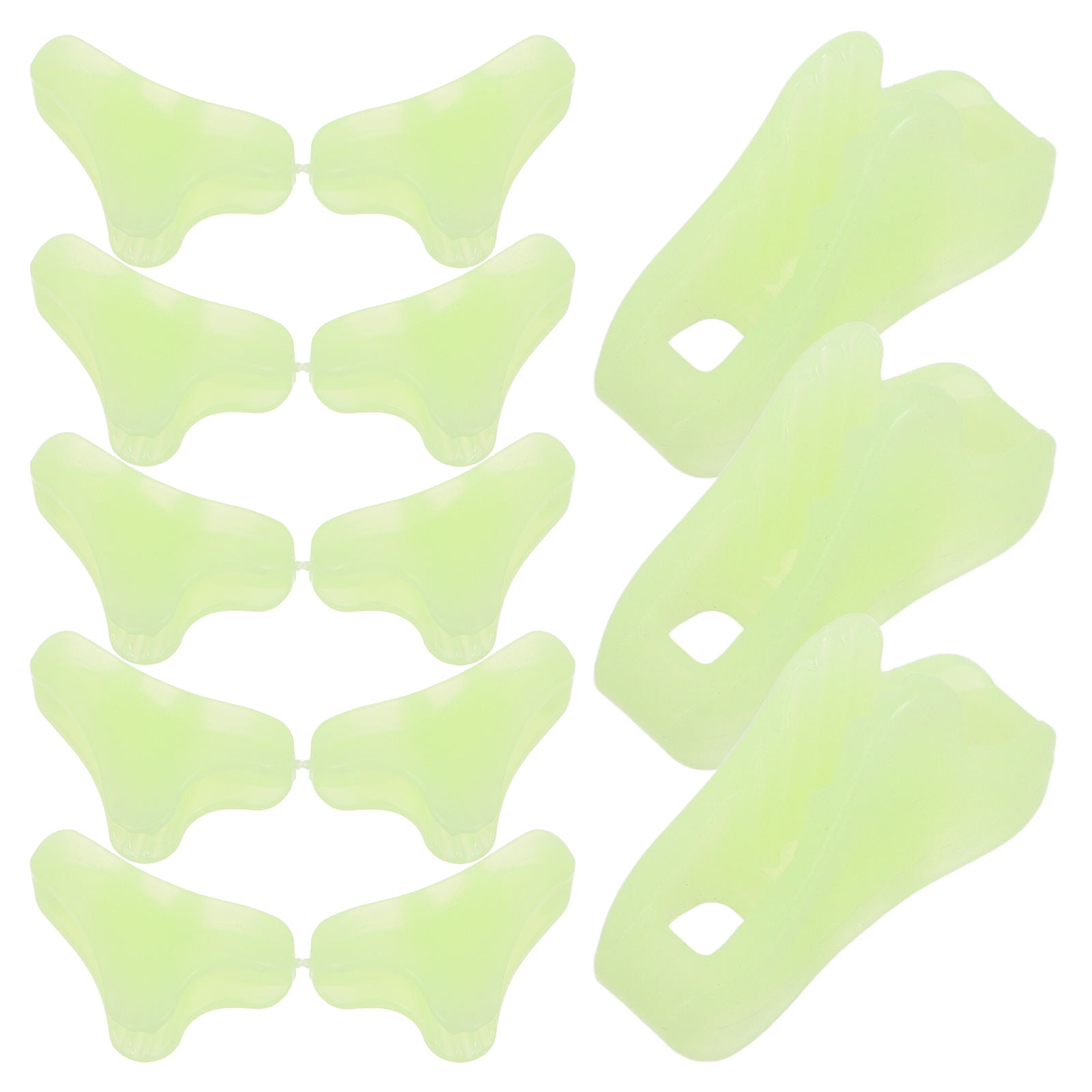 WORGEOUS 20pcs Tent Buckles Camping Wind Rope Buckles Anti-Skid ...