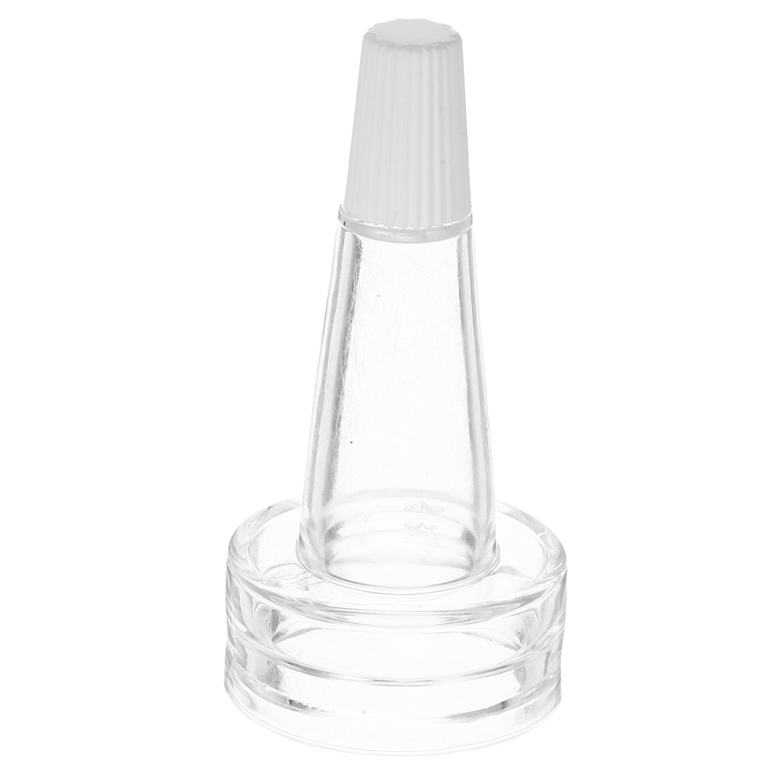 WORGEOUS 20pcs Transparent Dropper Cap Transparent Soft Tube Dropper ...