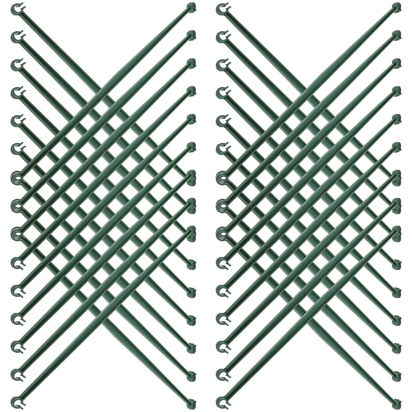 WORGEOUS 20pcs Trellis Stake Arms For Frame Connecting Flowerpot ...