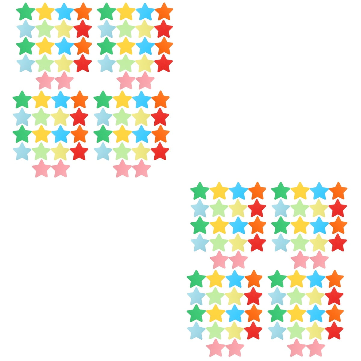 WORGEOUS 216 Pcs Paper Cutouts for Crafting Adorable Paper Cut Art ...