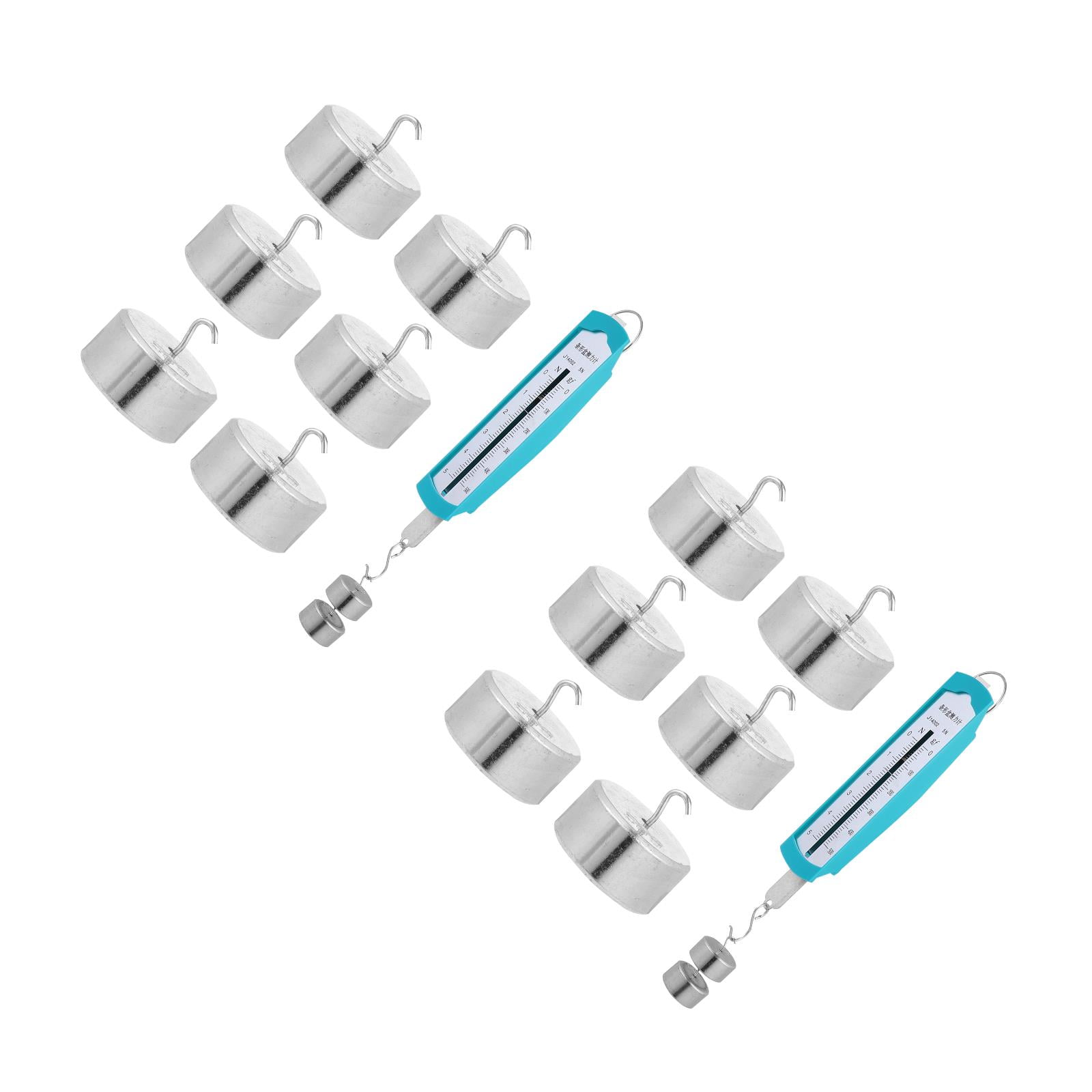 WORGEOUS 22 Pcs 5N Hanging Spring Scale Tester Weight Code Dynamometer ...
