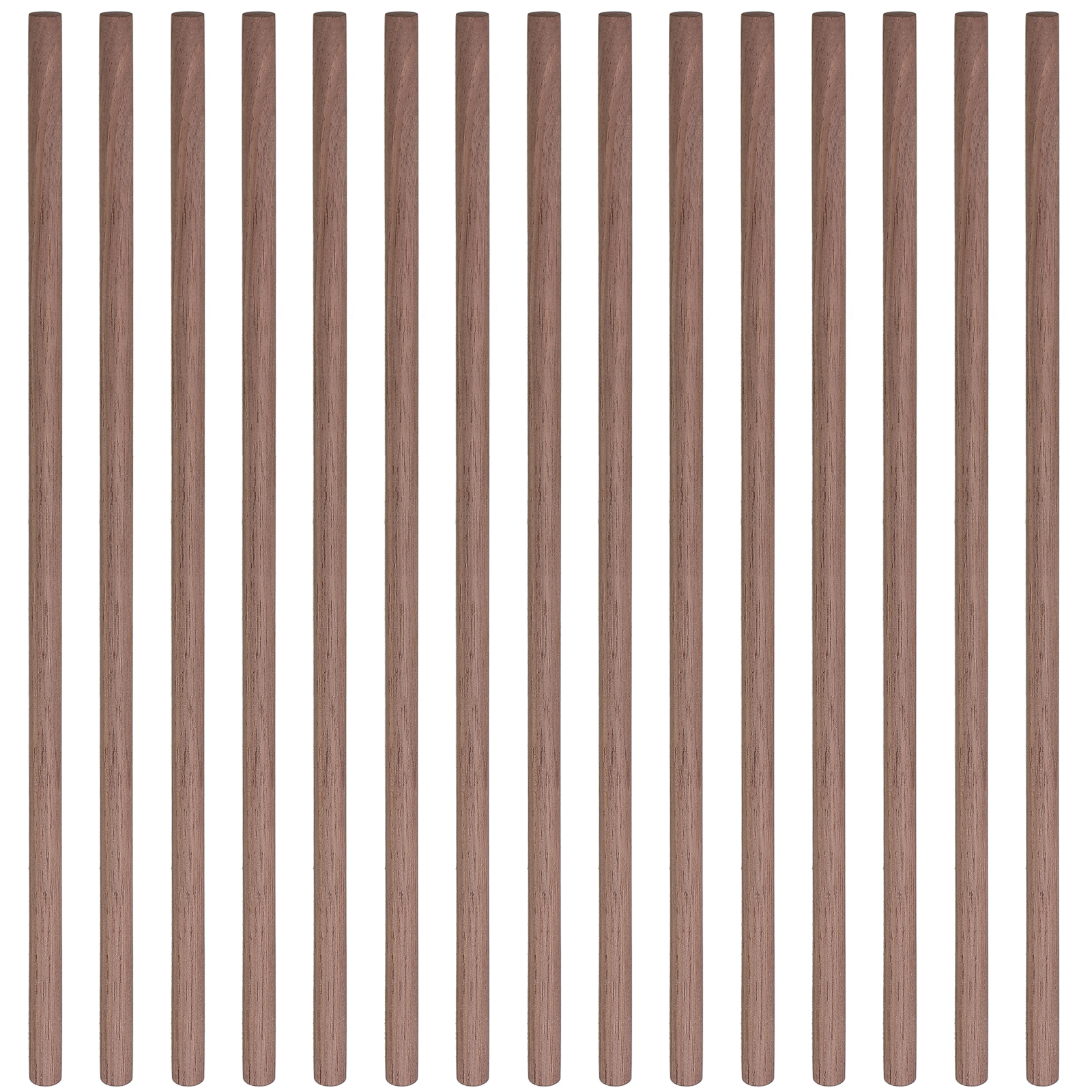 WORGEOUS 24 Pcs Dowel Rods Craft Sticks Hardwood Grid Clothespins Jumbo ...