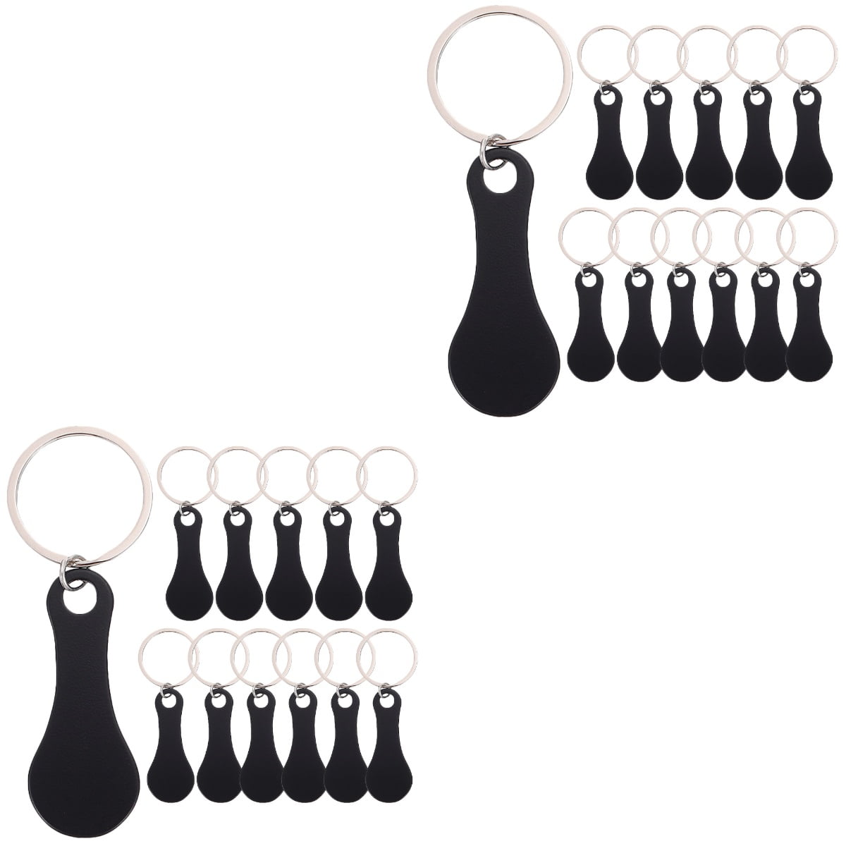 WORGEOUS Pcs Shopping Cart Trolley Tokens Stainless Steel Trolley ...