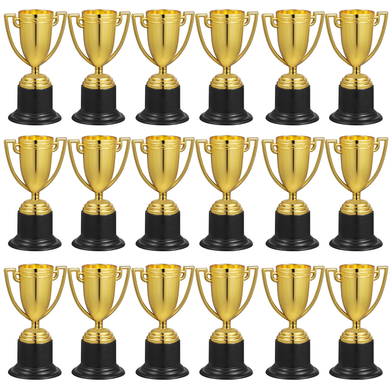 WORGEOUS 24 Pcs Small Trophy For Adults Soccer Trophy Prize Cups For ...
