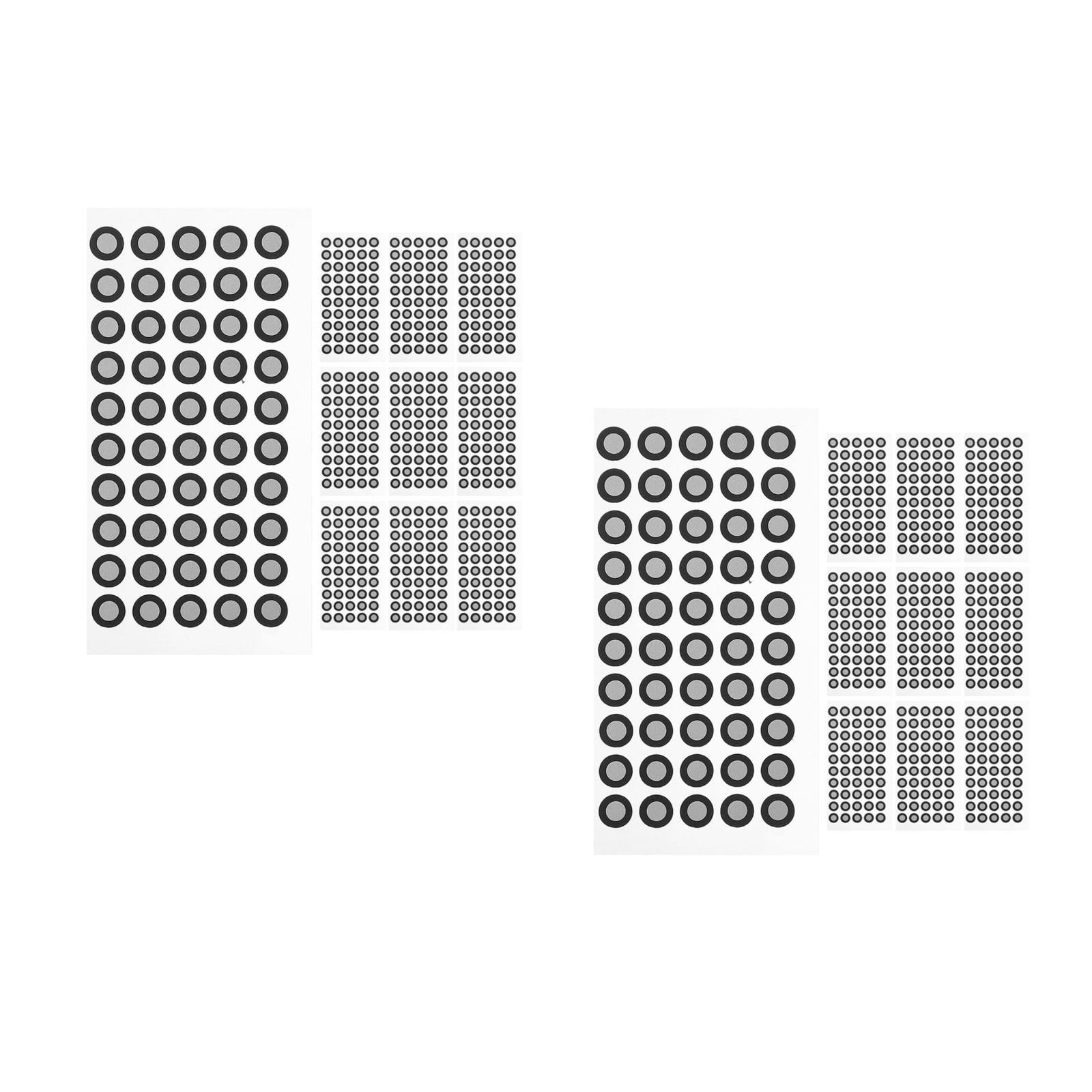 WORGEOUS 24 Sheets Reflective Marking Points for 3D Scanner High ...