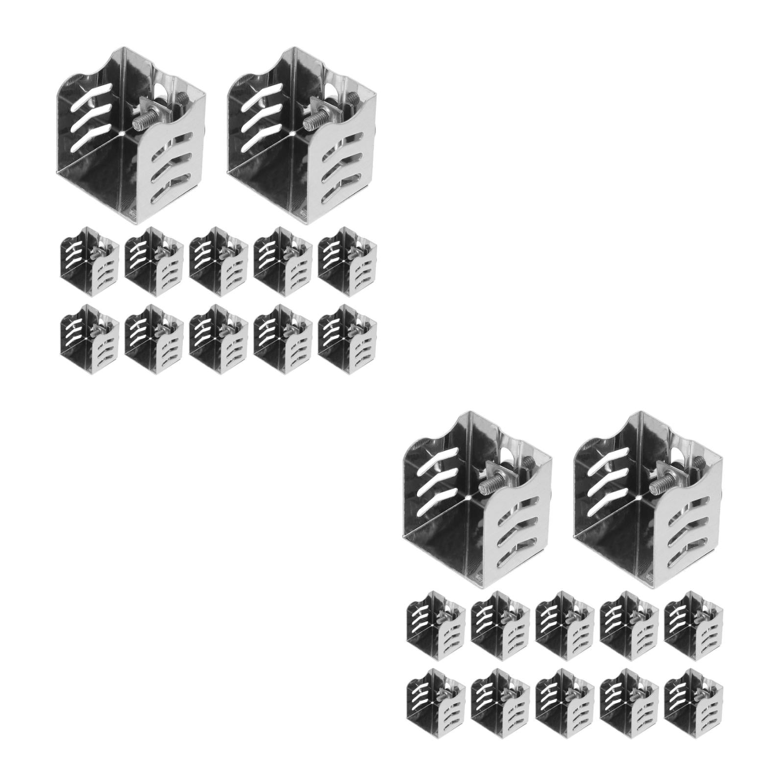 WORGEOUS 24 pcs Curtain Track System End Caps For Curtain Track Ceiling ...