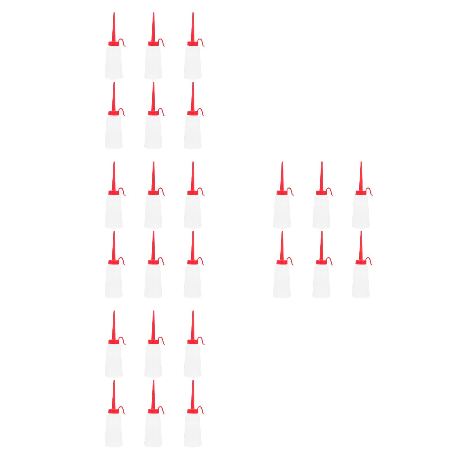 WORGEOUS 24 pcs DIY Lubricant Bottle Sewing Machine Oil Squeeze Bottle ...