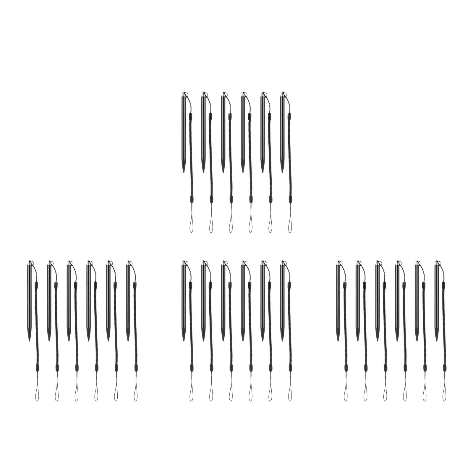 WORGEOUS 24 pcs Metal Resistive Stylus Pens With Tether Stylus For ...