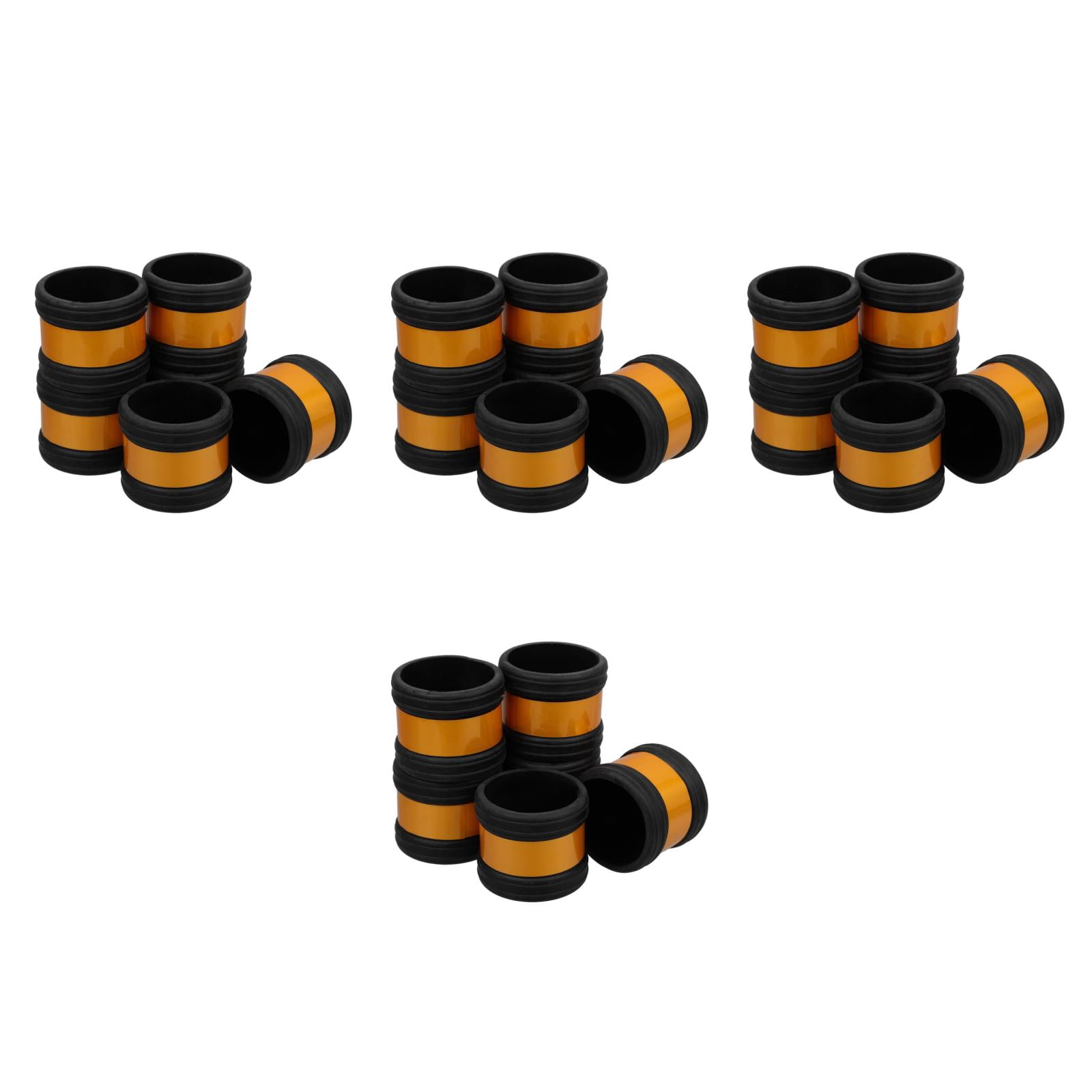 GOOHOCHY HOMEMAXS 24 pcs Rubber Scaffolding Fittings and Pipe Covers ...