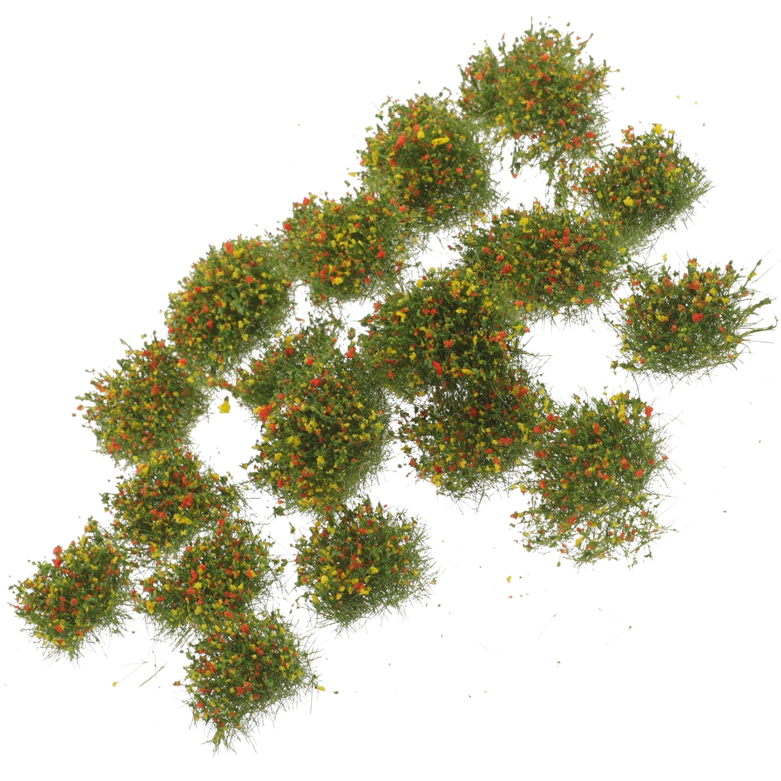 WORGEOUS 25 Pcs Miniature Terrain Grass Wall Model Sand Table Micro ...