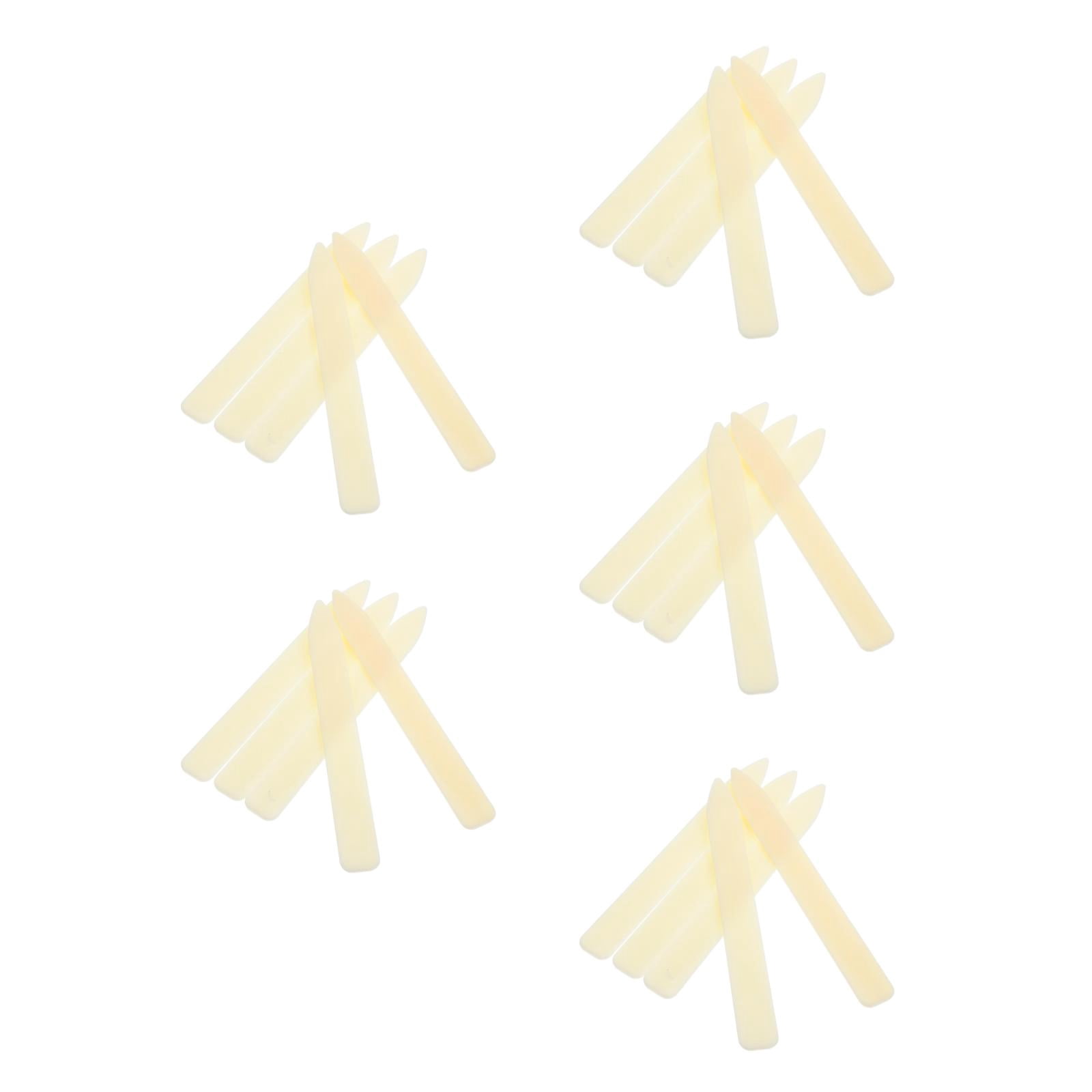 WORGEOUS 25 pcs Bone Folder Tool Plastic Bone Folder Paper Creaser for ...