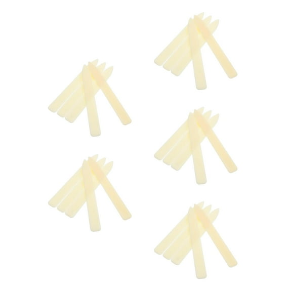 WORGEOUS 25 pcs Bone Folder Tool Plastic Bone Folder Paper Creaser for ...