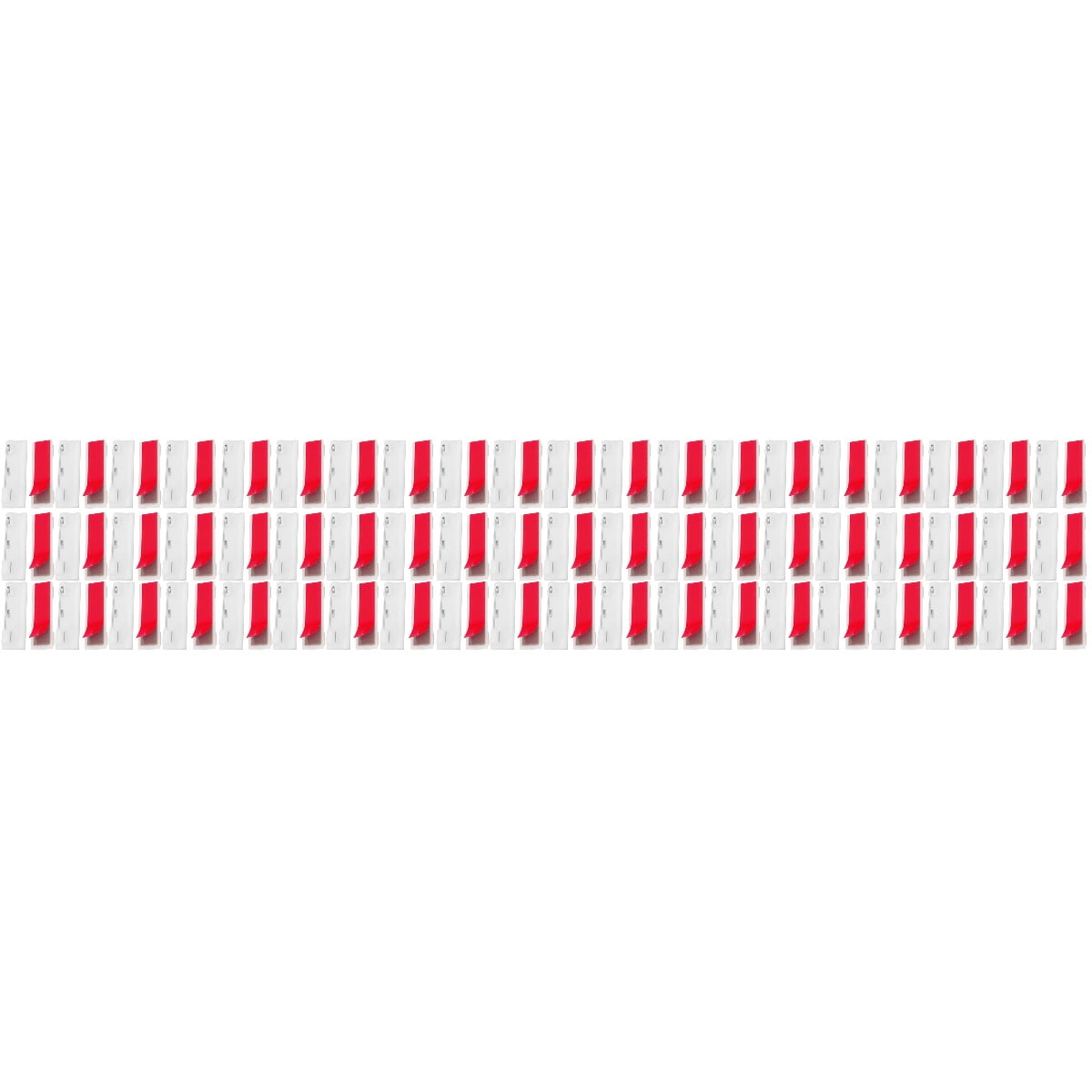 WORGEOUS 250 pcs DIY Badge Self-adhesive Name Tag Safety Pin Worker ...