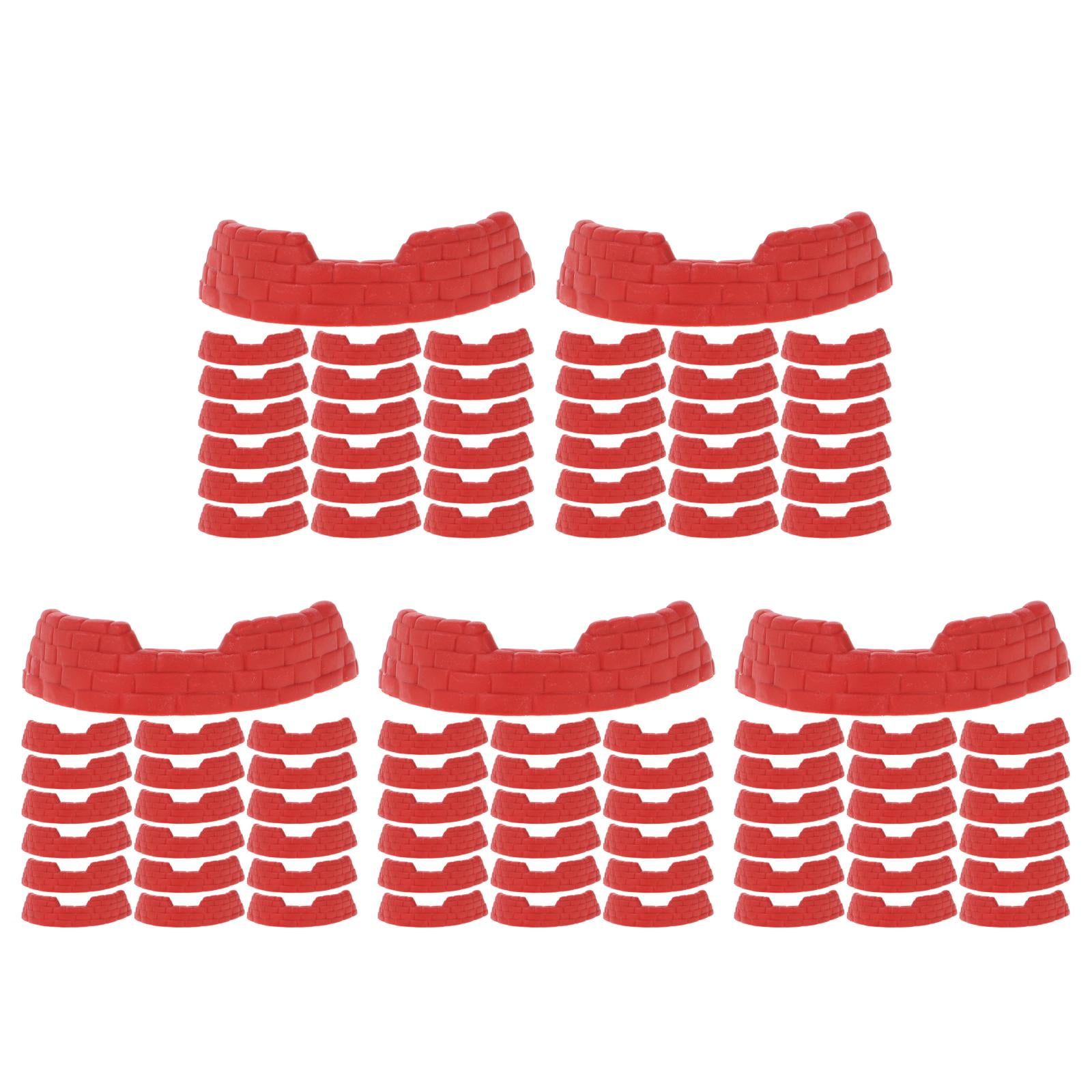 WORGEOUS 250 pcs Mini Soldiers U-Shaped Bunker army Scene Army Men Toys ...