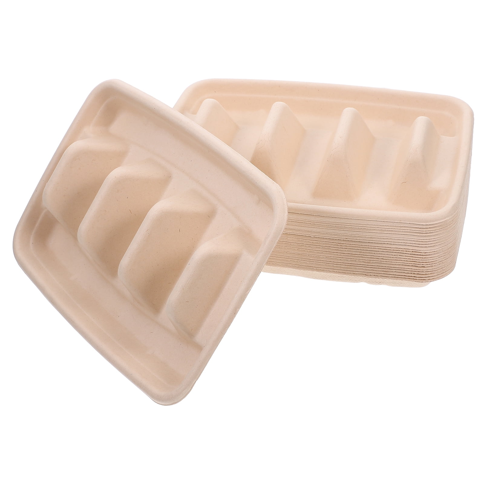 WORGEOUS 25pcs Disposable Taco Holder Plate For Tacos Burritos Taco ...