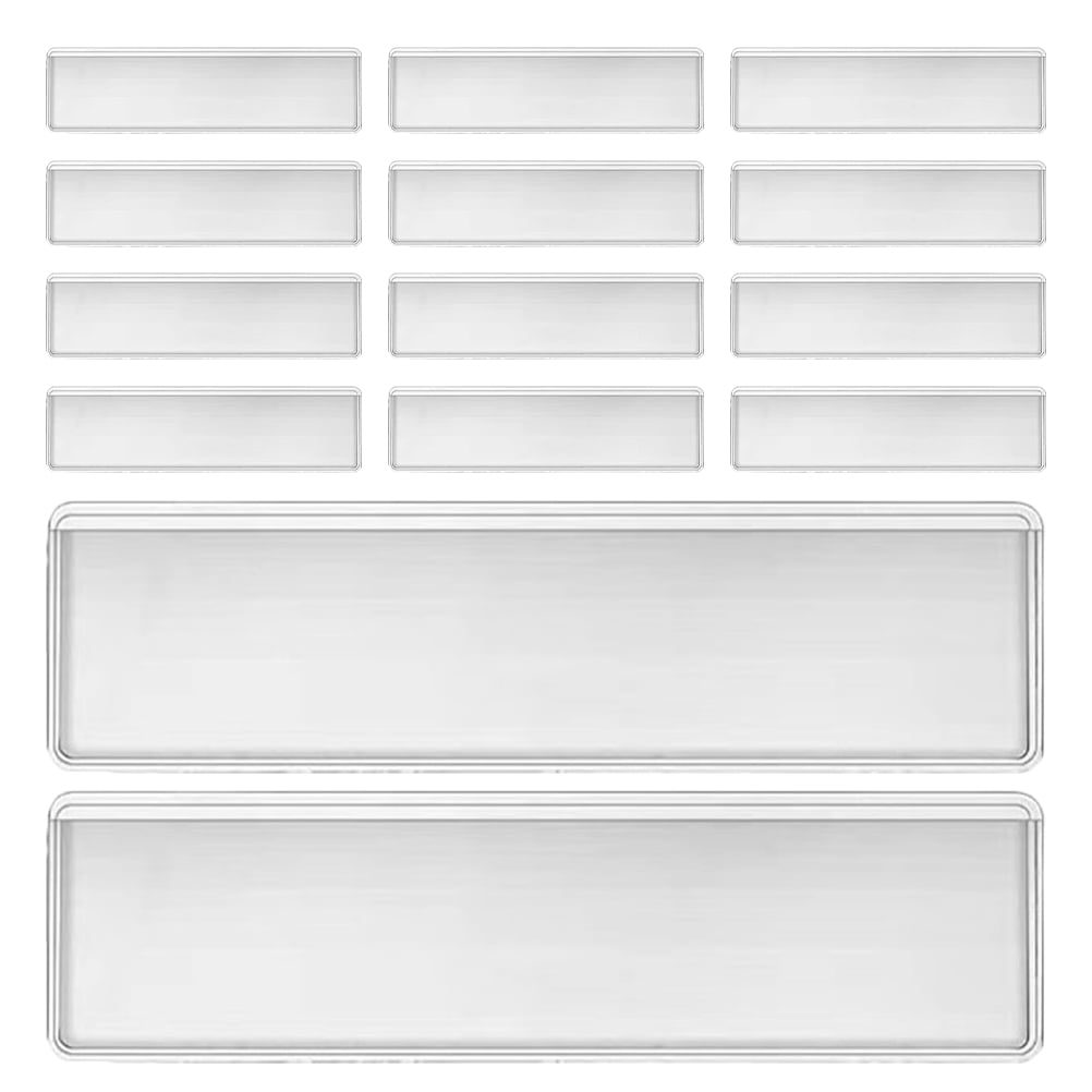 WORGEOUS 25pcs Index Card Pockets Label Holders Self Adhesive Index ...