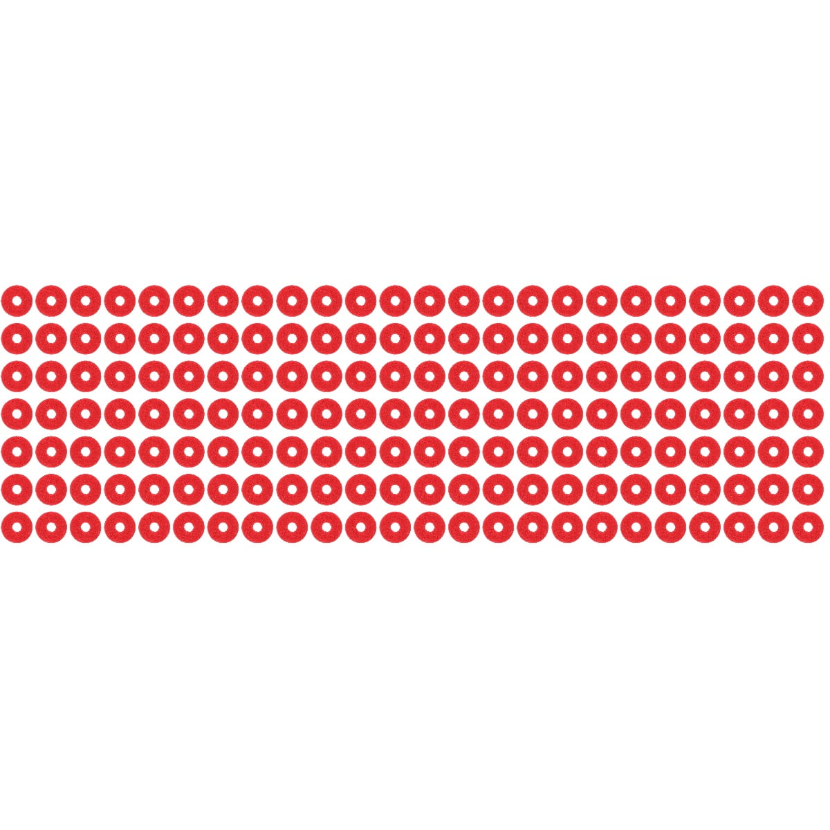 WORGEOUS 270 Pcs Piano Wool Balance Rail Punchings Keyboard Balance ...