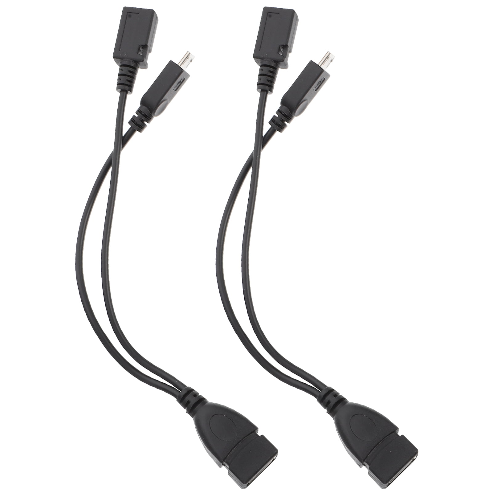 WORGEOUS 2PCS Micro USB to USB Adapter Male Micro USB to USB-A OTG ...
